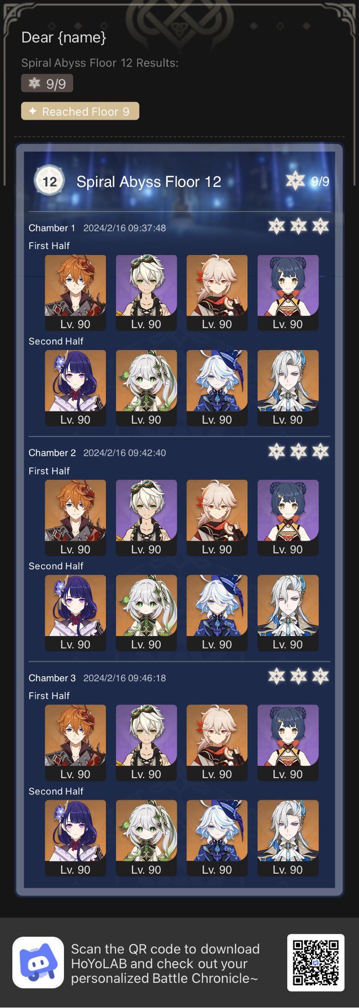 Abyss Team share Genshin Impact | HoYoLAB