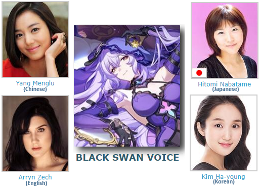 Black Swan Voice Actors Honkai: Star Rail | HoYoLAB