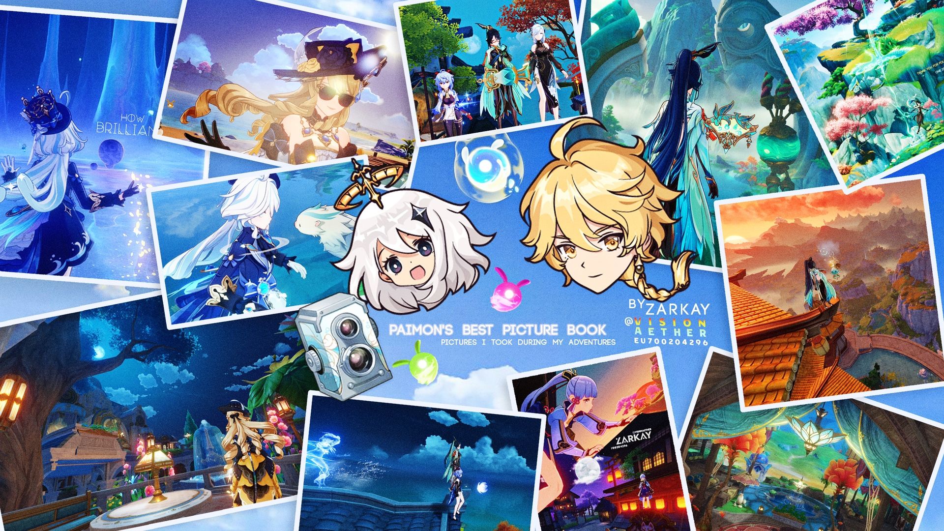 PAIMON’s PICTURE BOOK: pictures I took during my adventures! WHICH do u ...