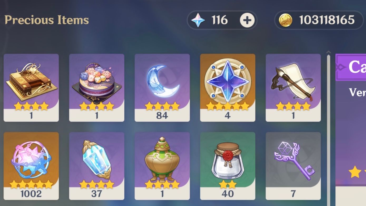 A personal milestone Genshin Impact | HoYoLAB