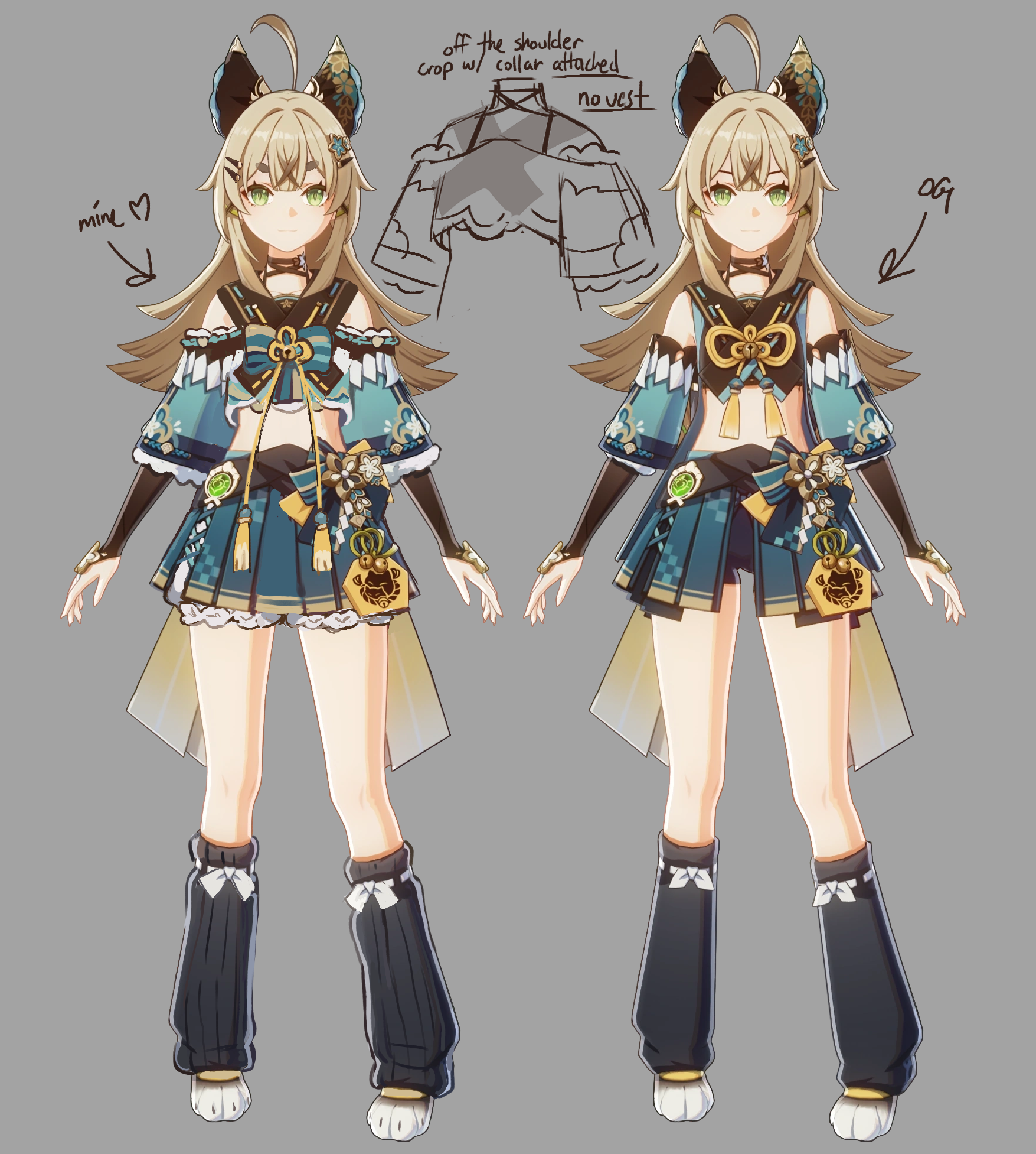 kirara outfit edit Genshin Impact | HoYoLAB