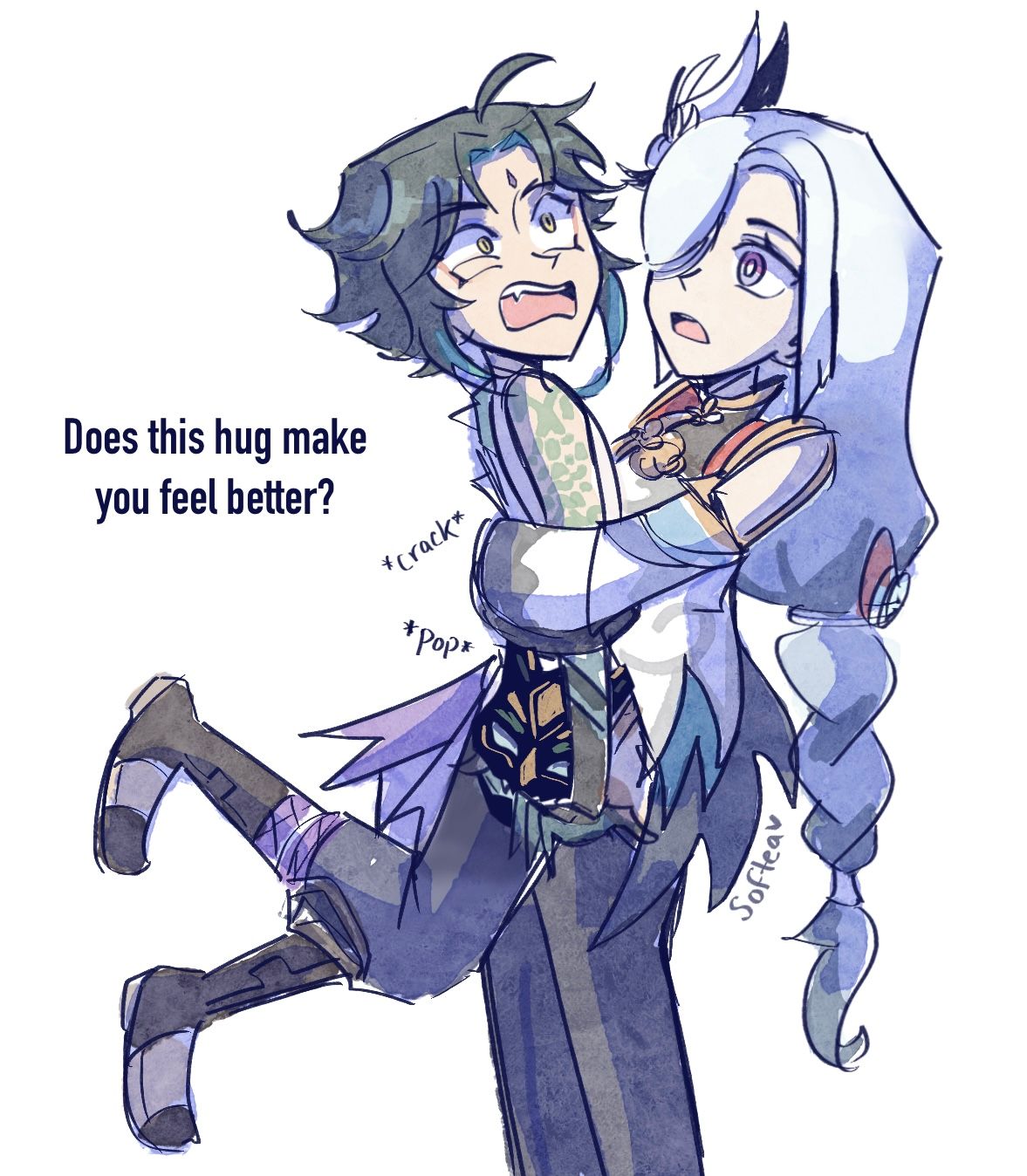 Hugs Genshin Impact | HoYoLAB