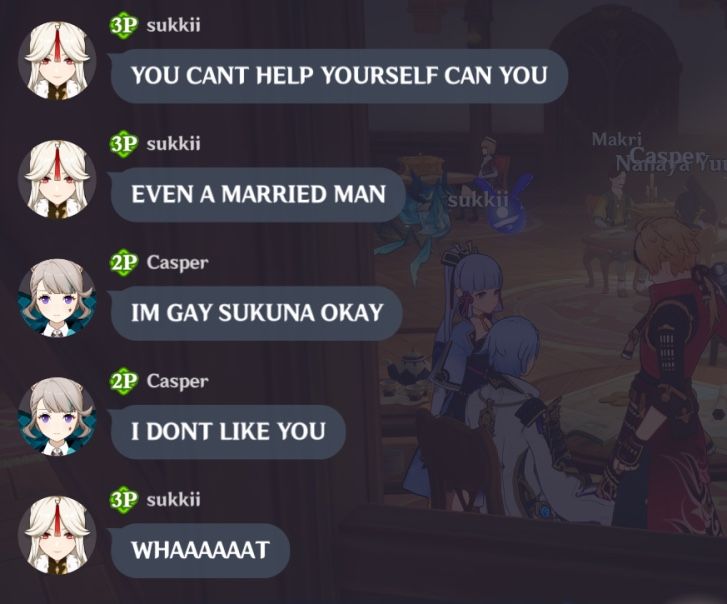 The time two people broke up in my genshin world.. Genshin Impact | HoYoLAB