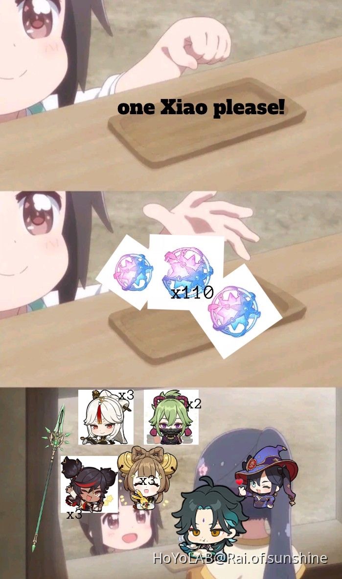 How Xiao pulls went Genshin Impact | HoYoLAB