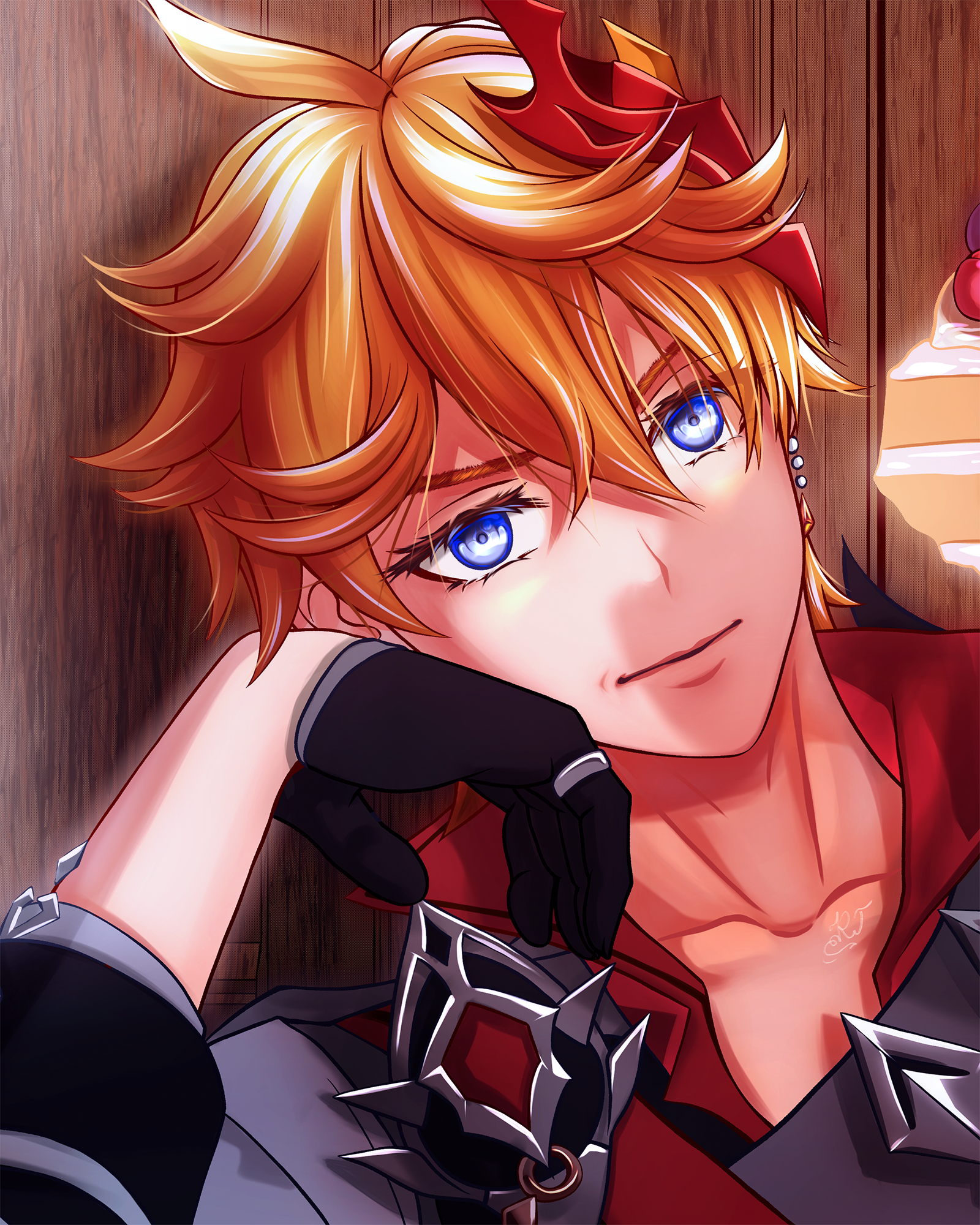 Тортик | Tartaglia Childe fanart Genshin Impact | HoYoLAB