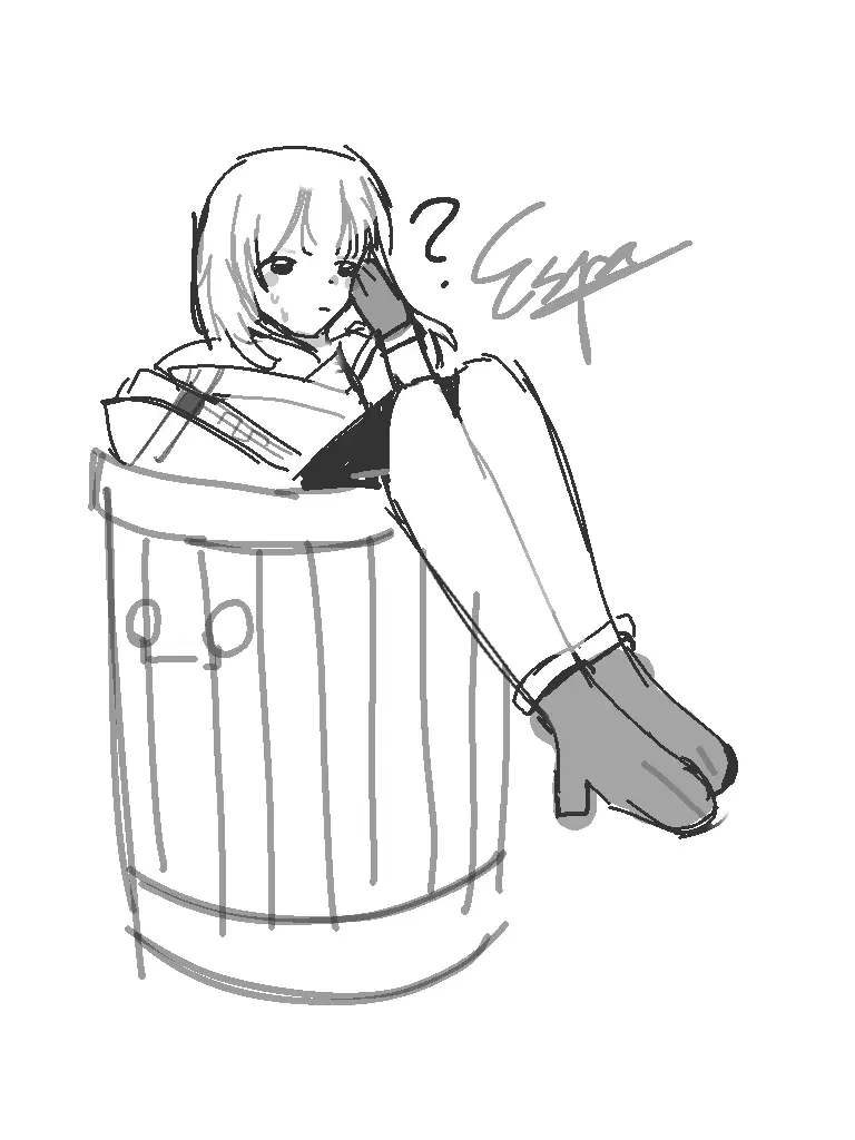 how to draw an anime girl sitting cross legged