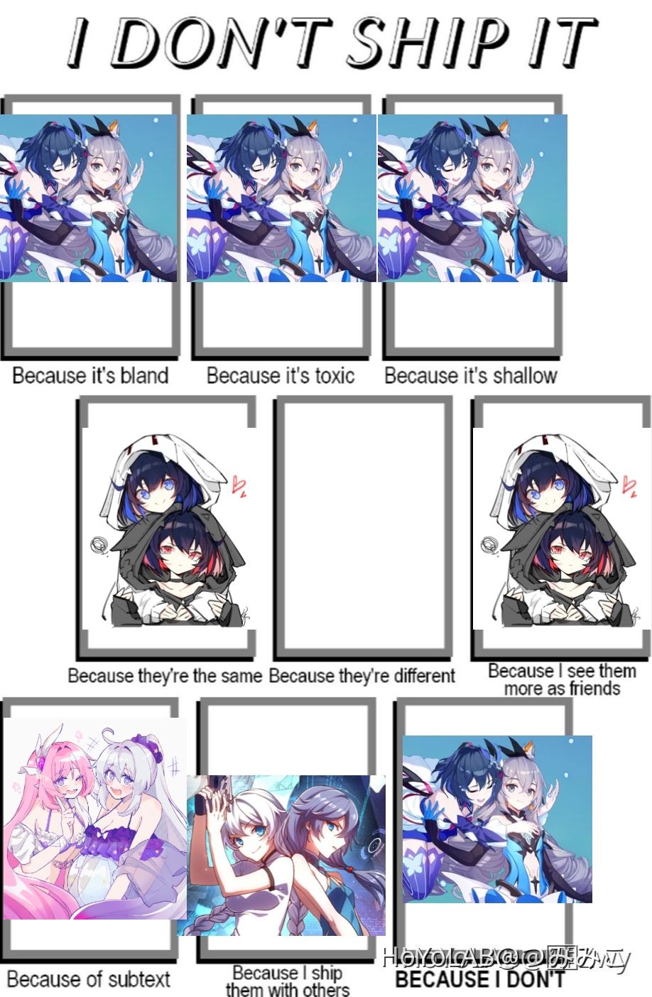 I Don’t Ship It Honkai Impact 3rd | HoYoLAB