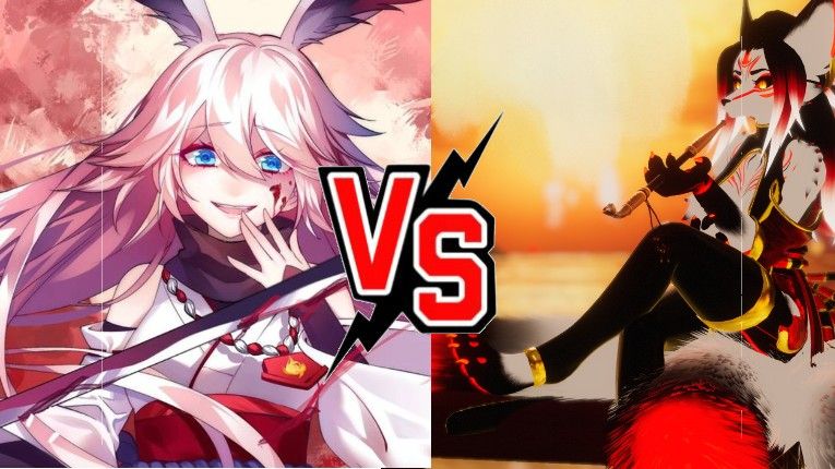 THE SAKURA vs TSUBAKI ( Votes who is the best character | HoYoLAB