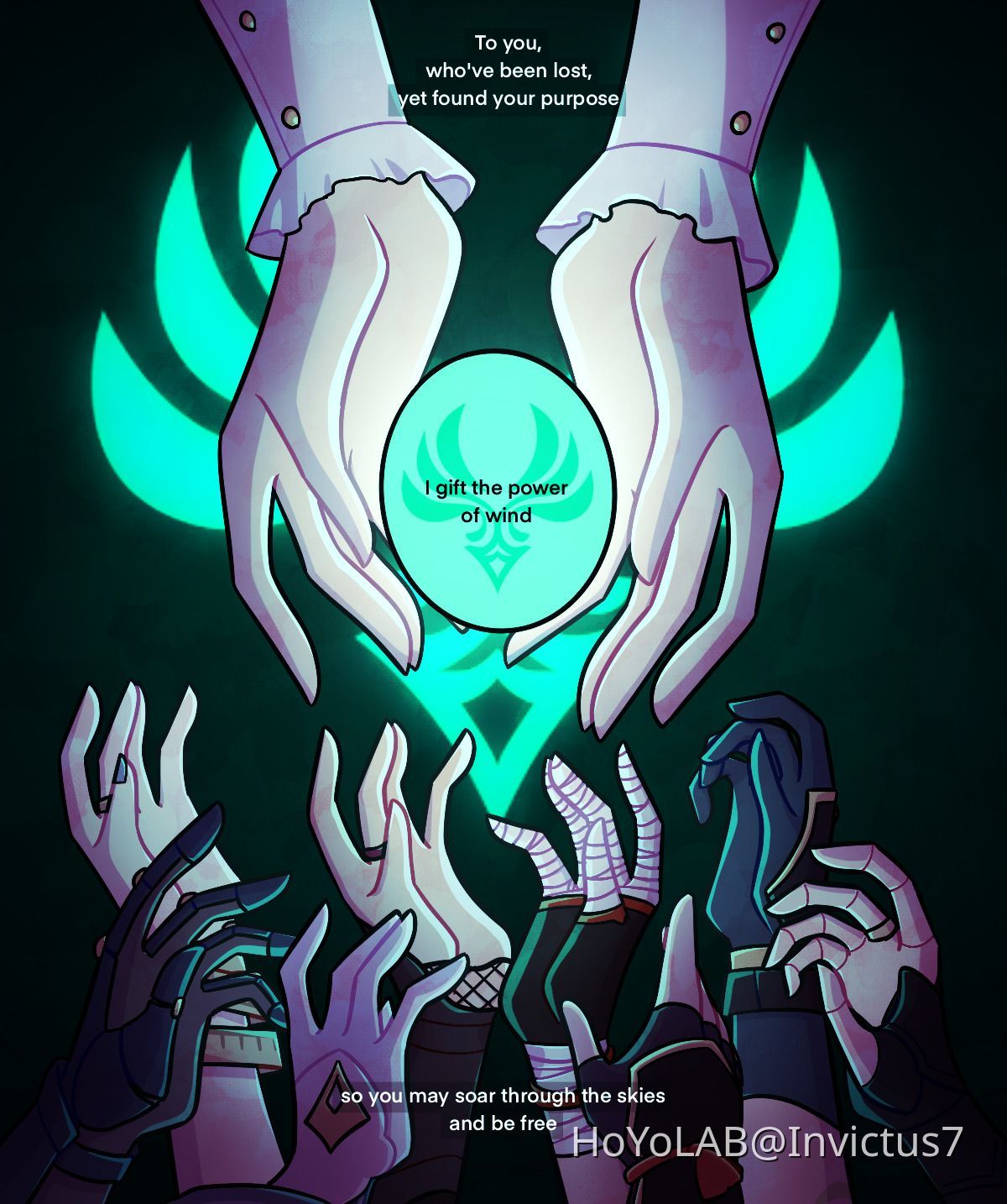 I'd Prolly have an Anemo Vision Genshin Impact | HoYoLAB