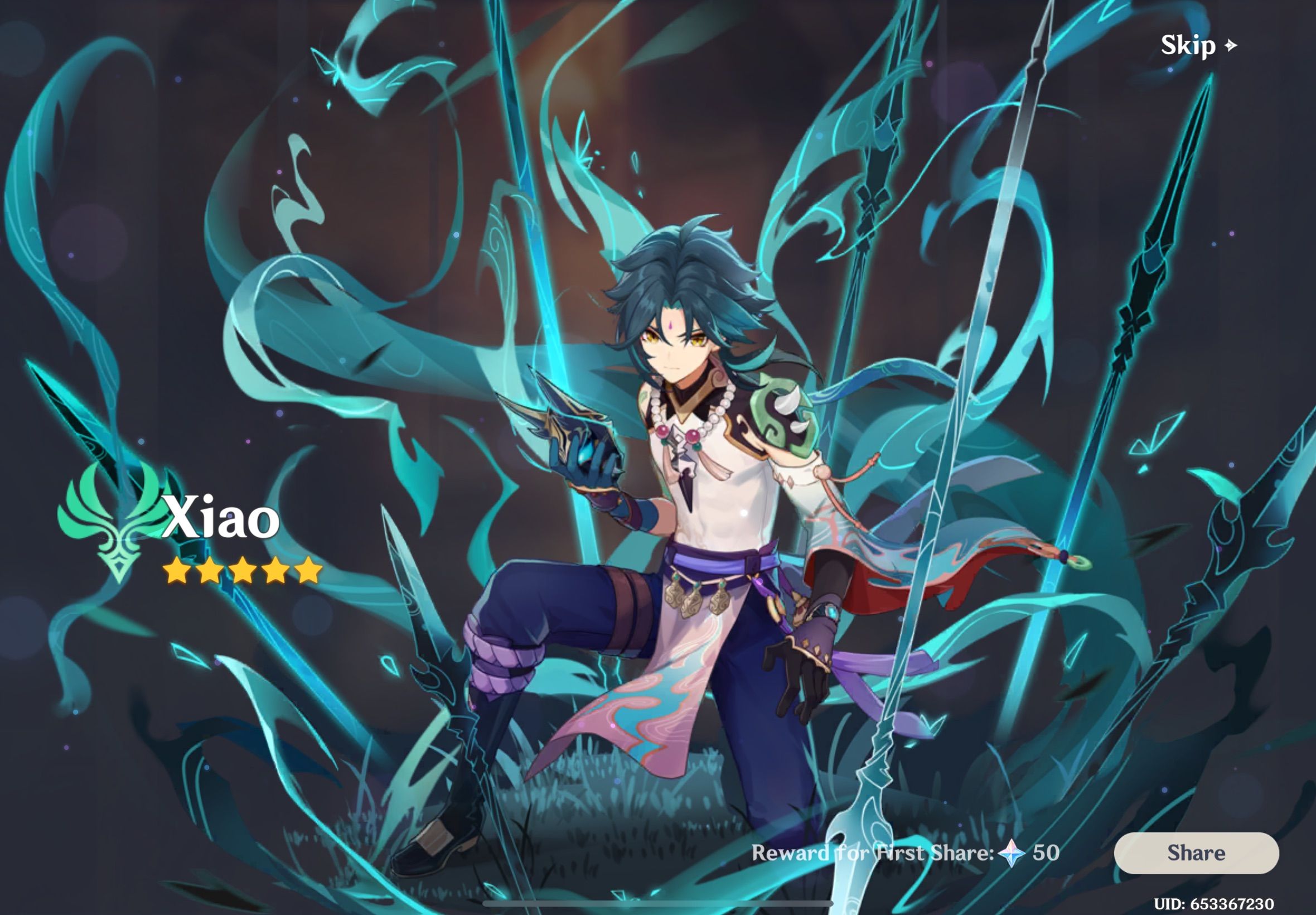 Got Xiao :D Genshin Impact | HoYoLAB