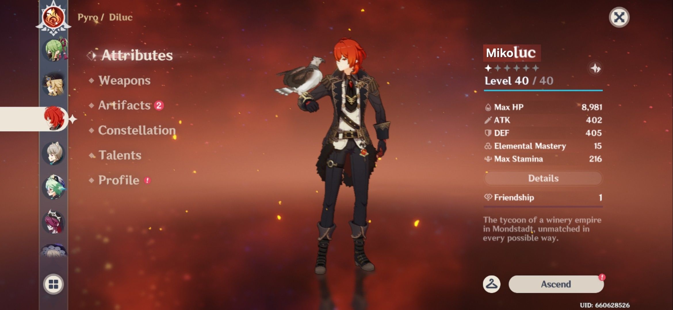 Got the Ultra legendary Fusion Mikoluc 5* (1 in a million chance ...