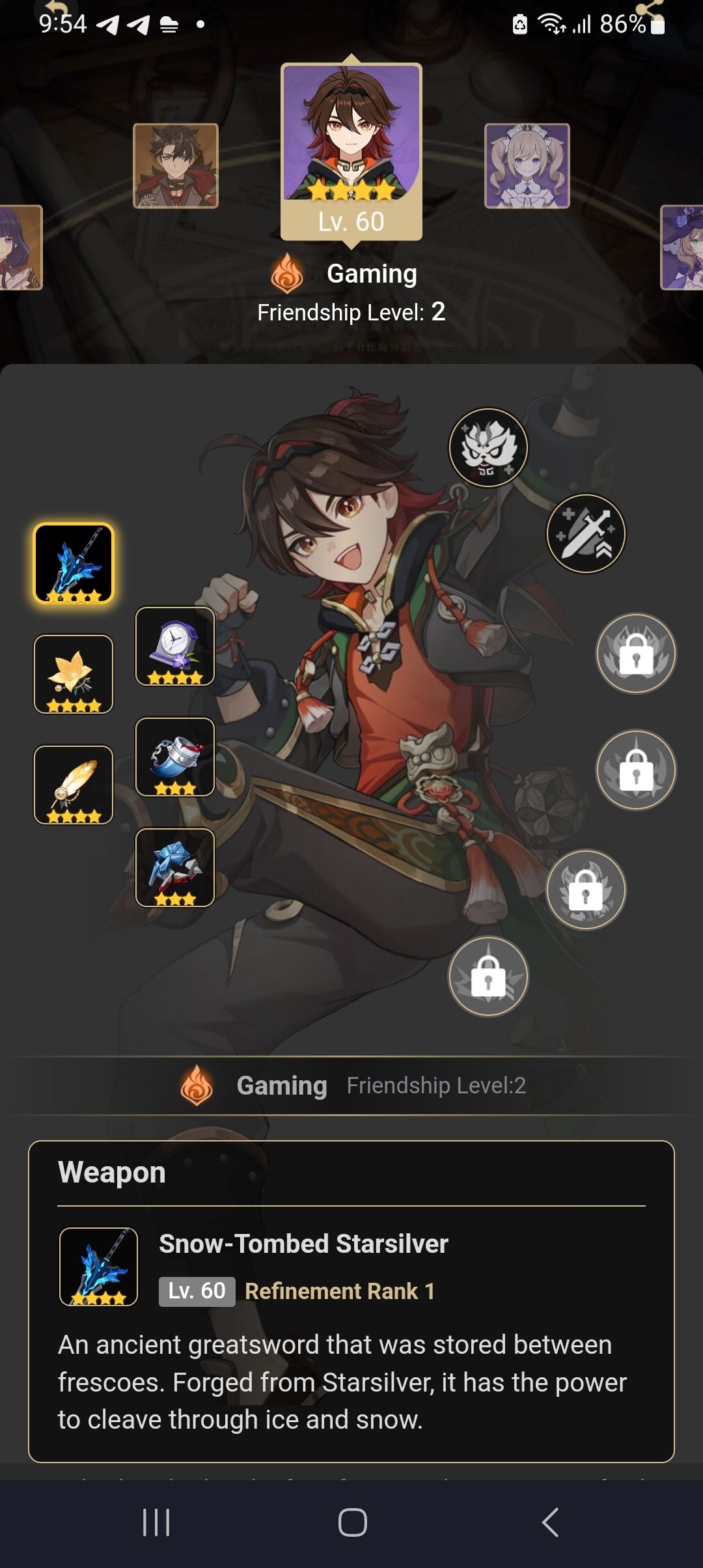 any idea on how to build Gaming? Genshin Impact | HoYoLAB