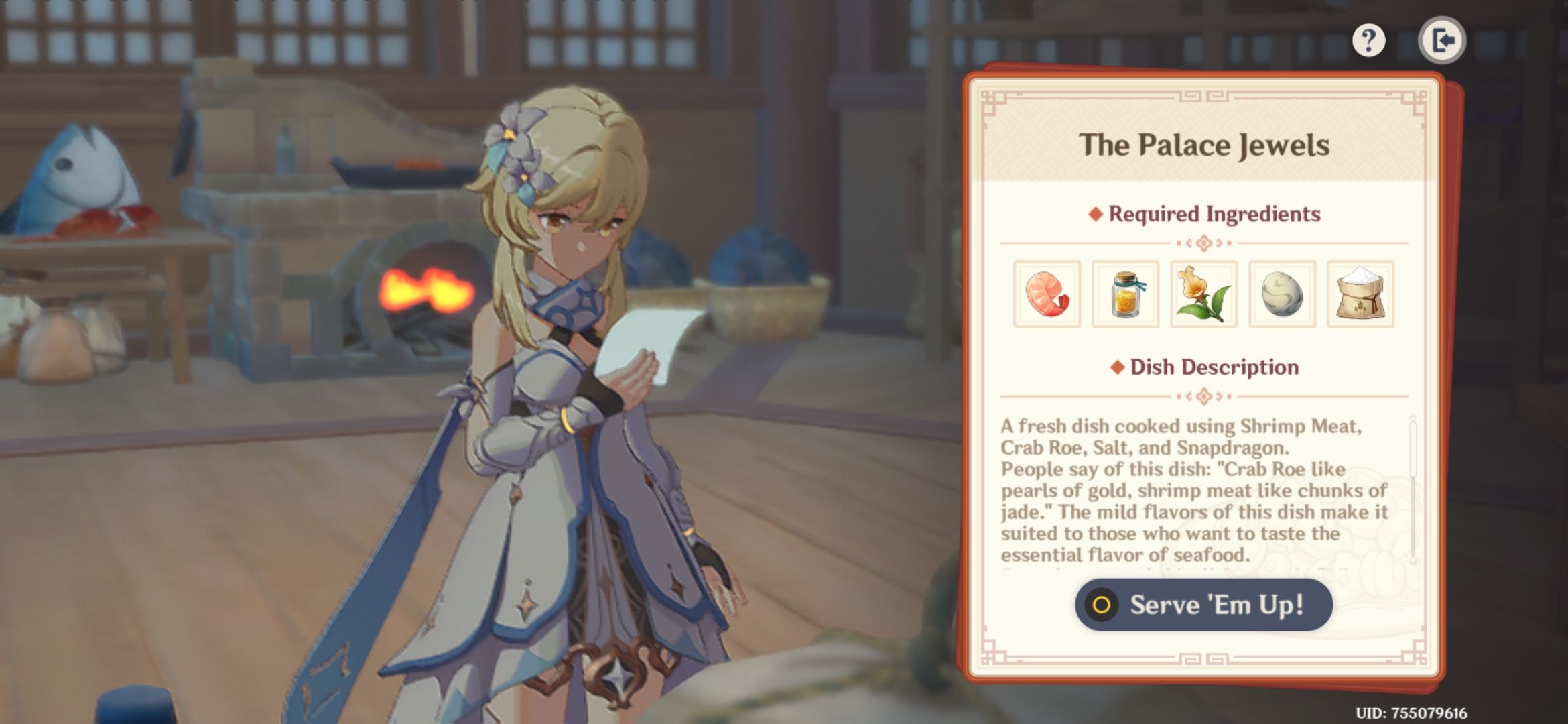 Paimon, we need to cook. Genshin Impact | HoYoLAB