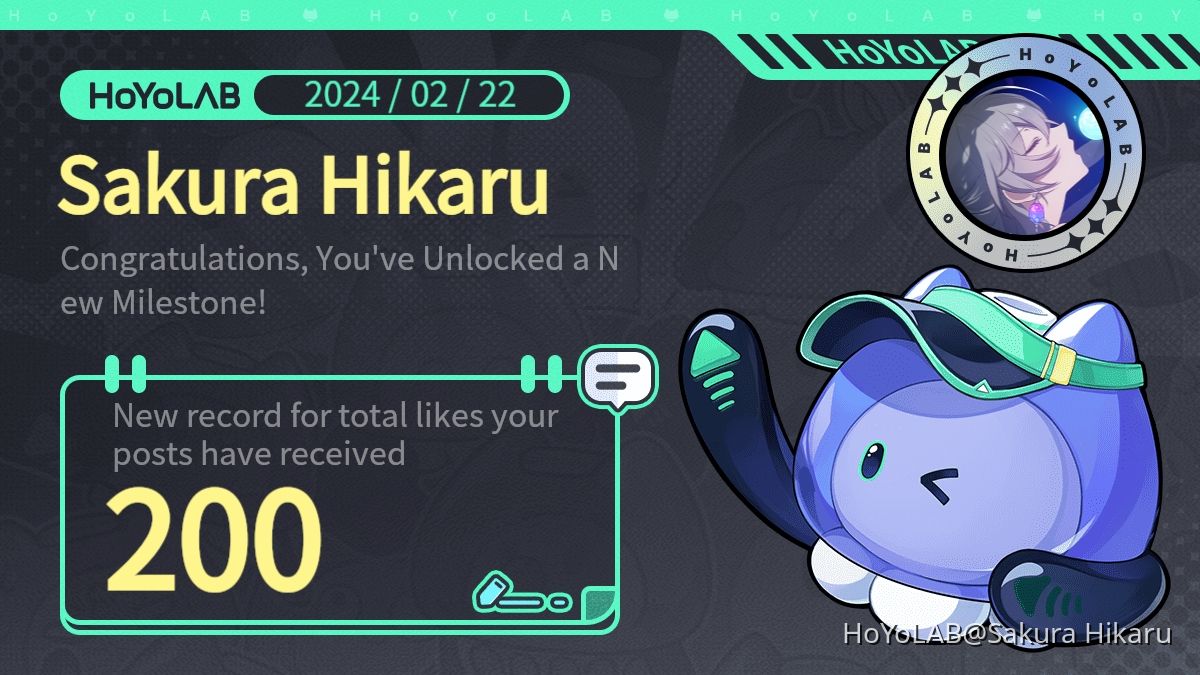 Thanks ppl :) | HoYoLAB