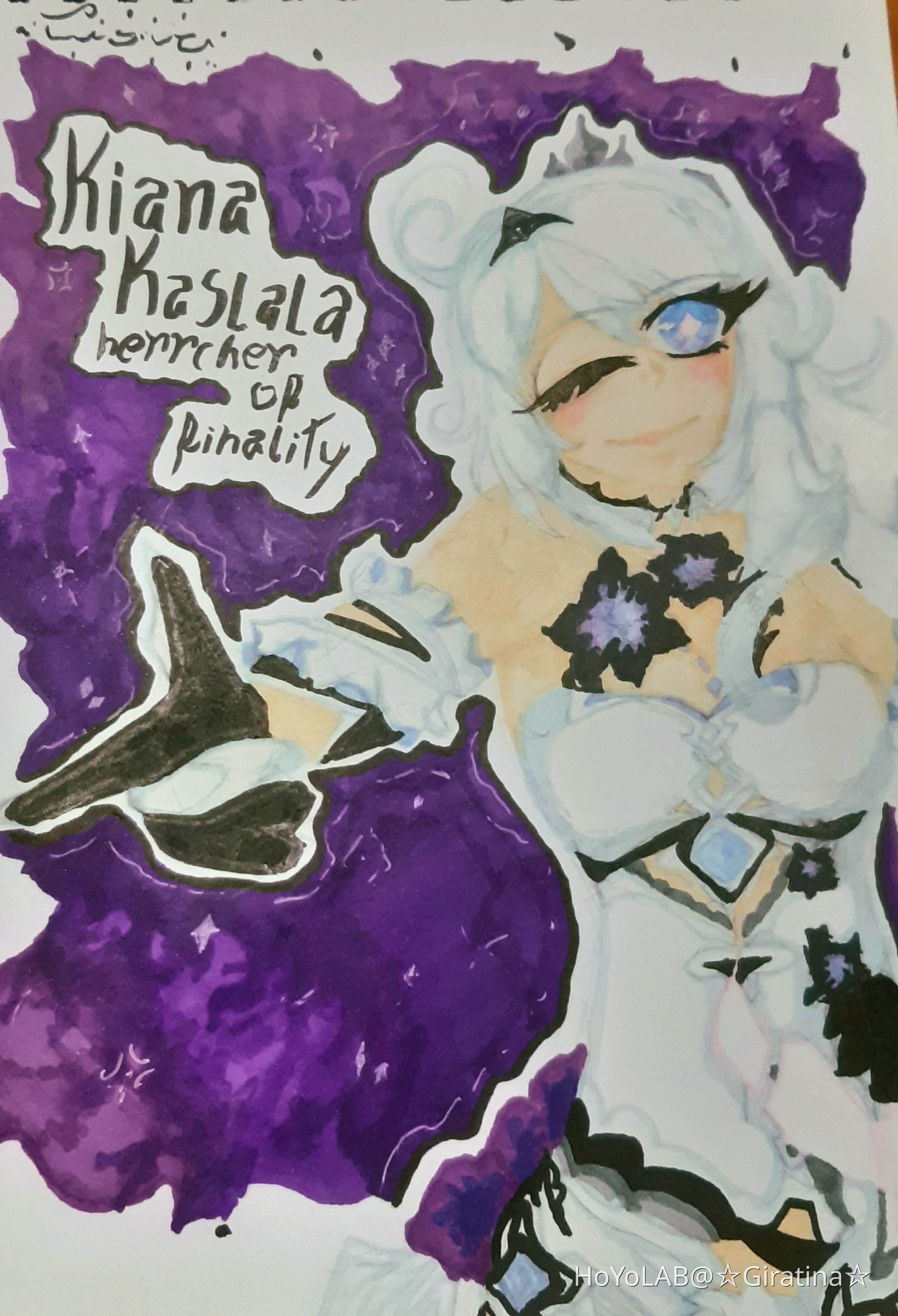 Kiana Kaslana, Herrcher of Finality Drawing! Honkai Impact 3rd | HoYoLAB