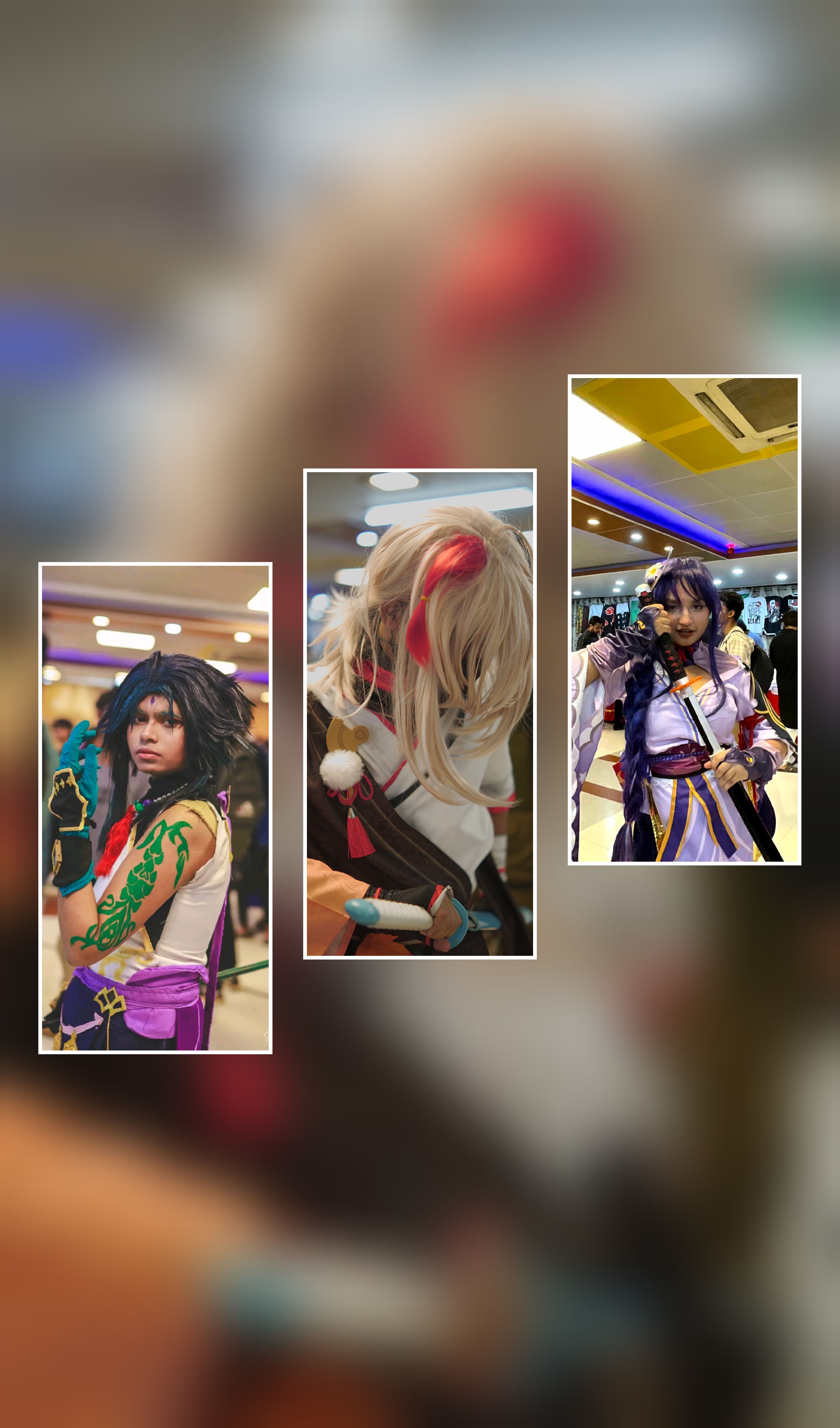 Xiao X Kaxuha X Raiden Cosplay Genshin Impact | HoYoLAB