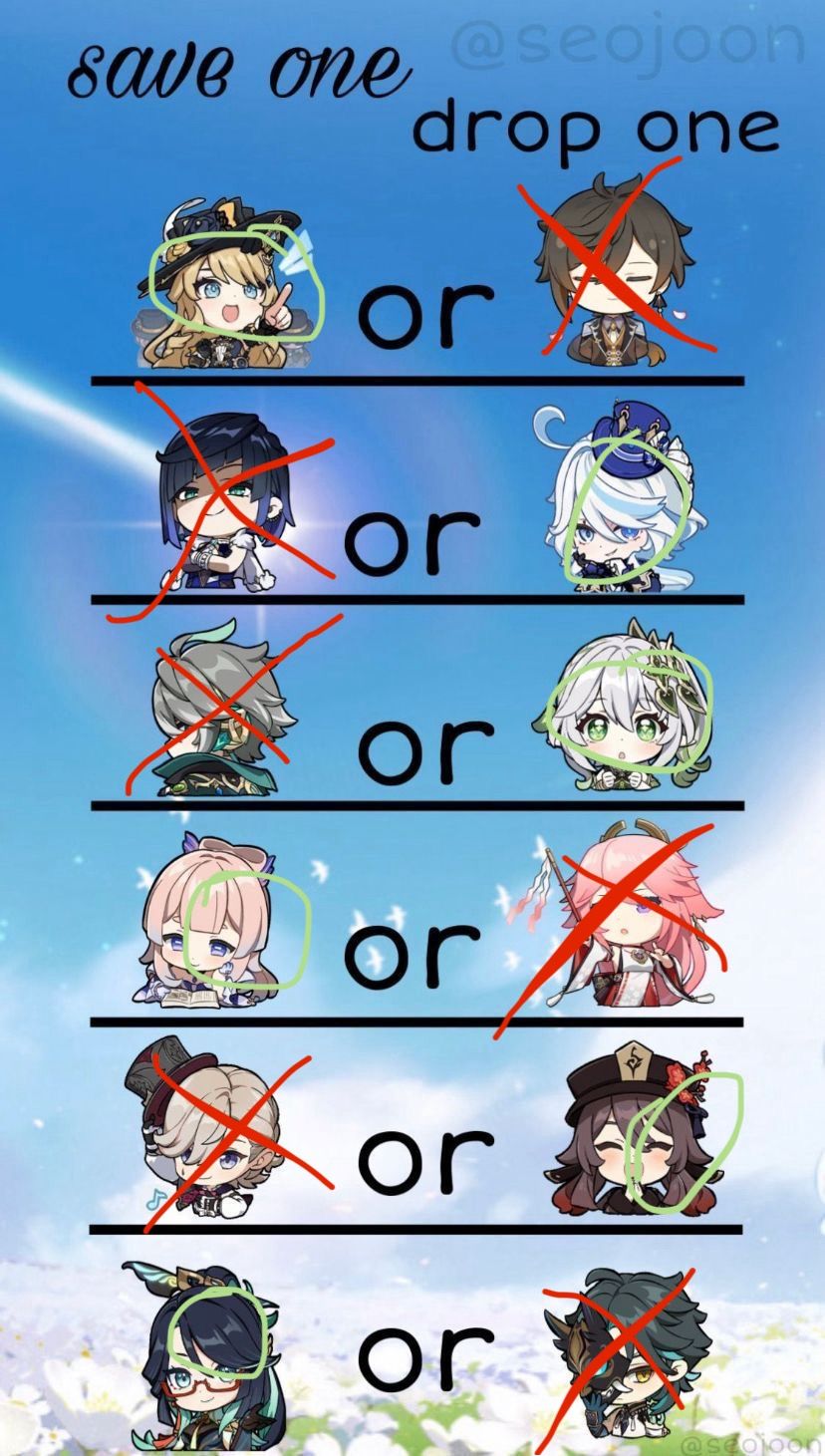 Save one! Kick one! Pt 2? Genshin Impact | HoYoLAB