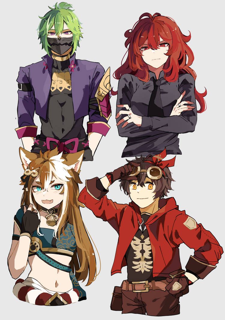 Some genshin genderbends Genshin Impact | HoYoLAB