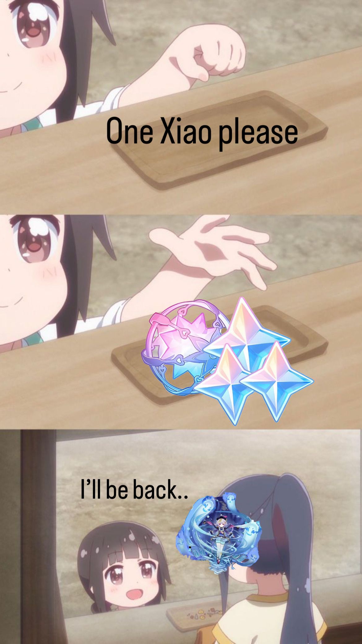 Sad but not mad.. Xiao your parents are worrying come home Genshin ...