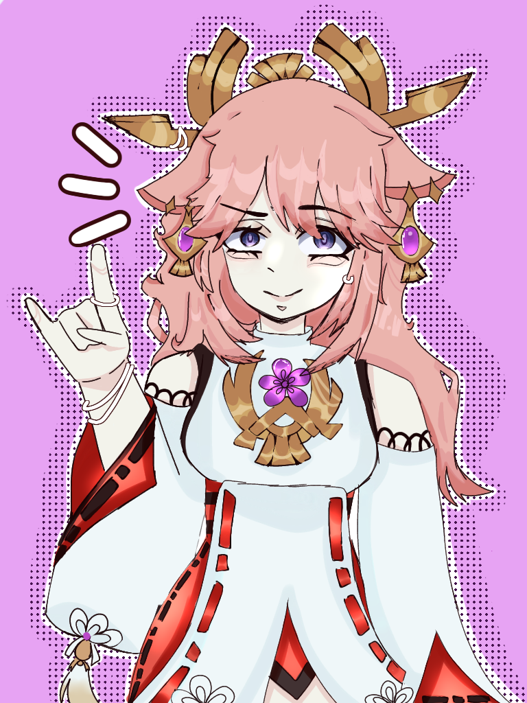 Miko! Genshin Impact | HoYoLAB