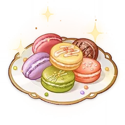 Macarons with Navia Genshin Impact | HoYoLAB