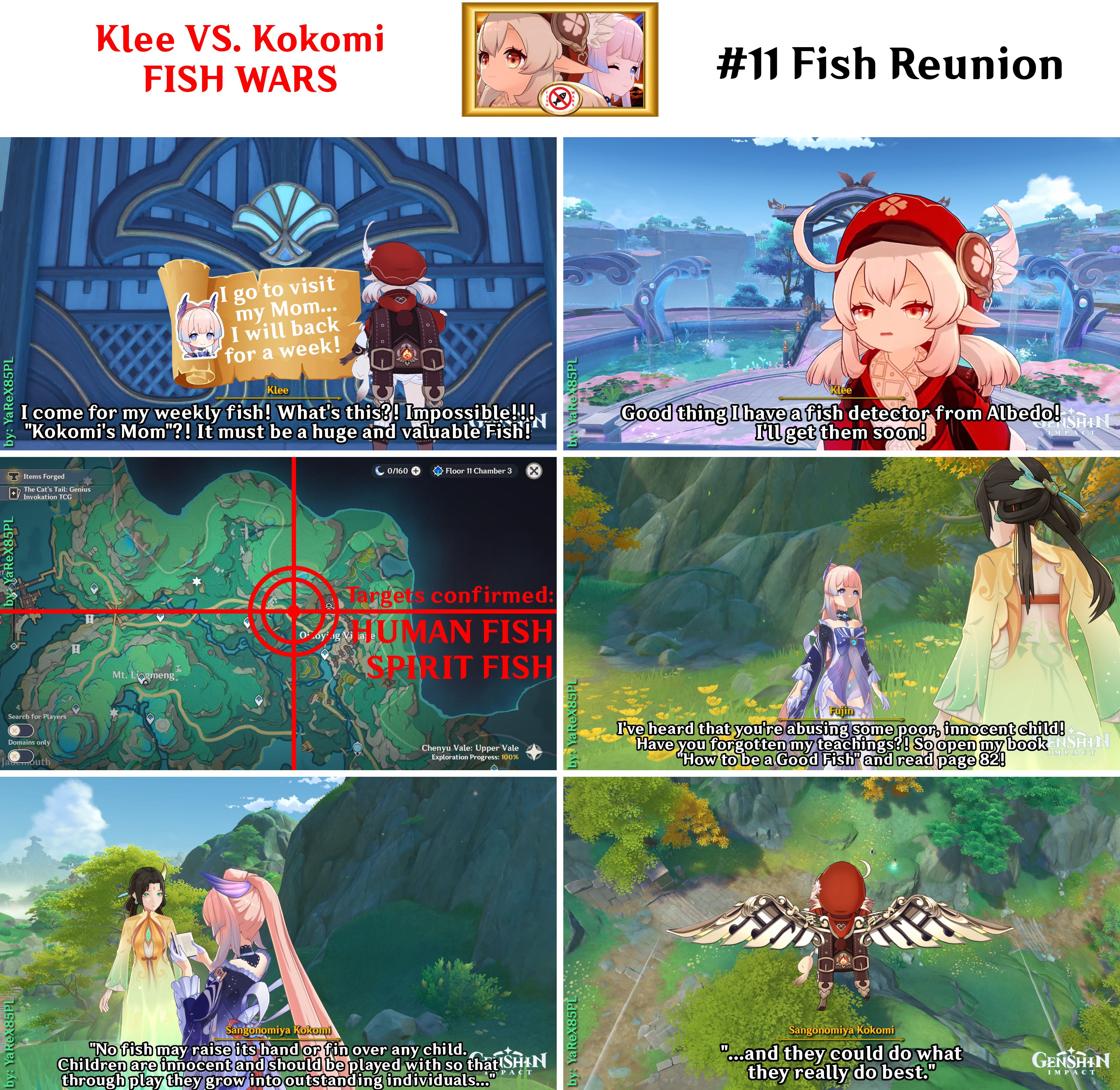 Fish Reunion (Fish Wars #11) Genshin Impact | HoYoLAB