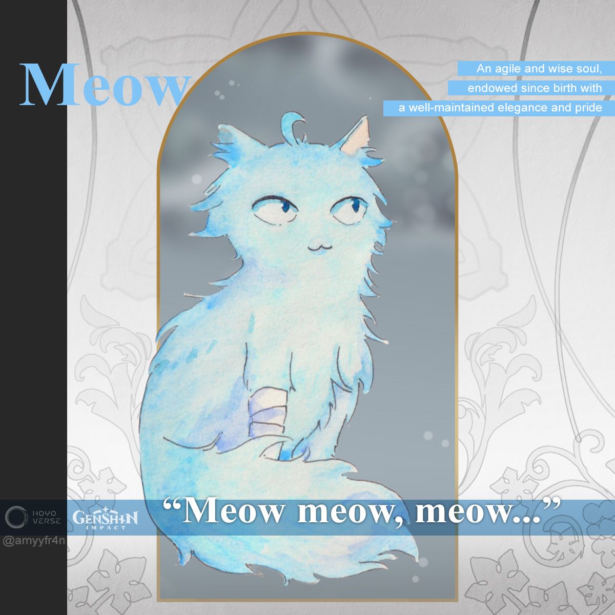 [repost] Meow Meow Day 🐈 Genshin Impact | HoYoLAB