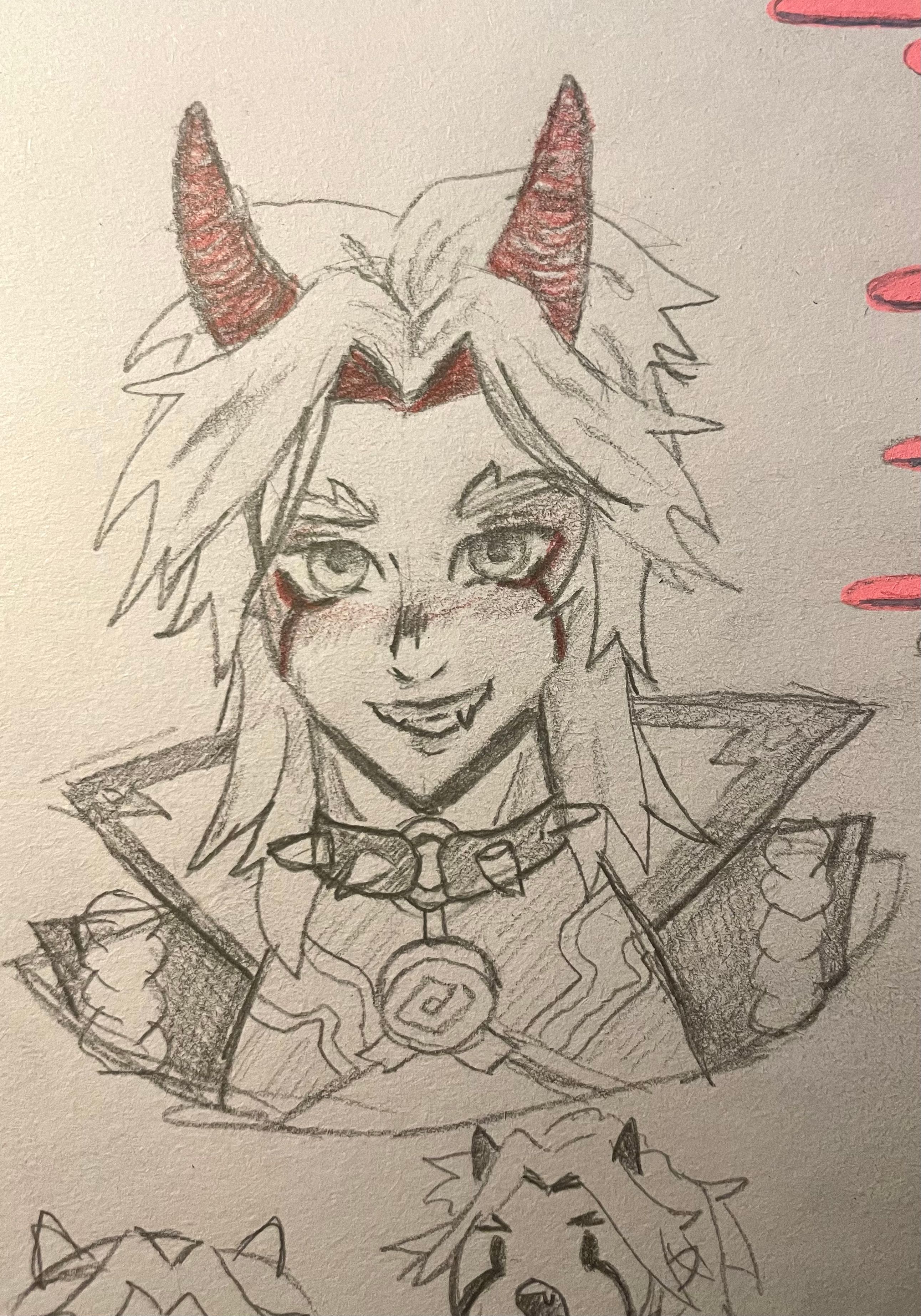 Itto sketch thingyy Genshin Impact | HoYoLAB