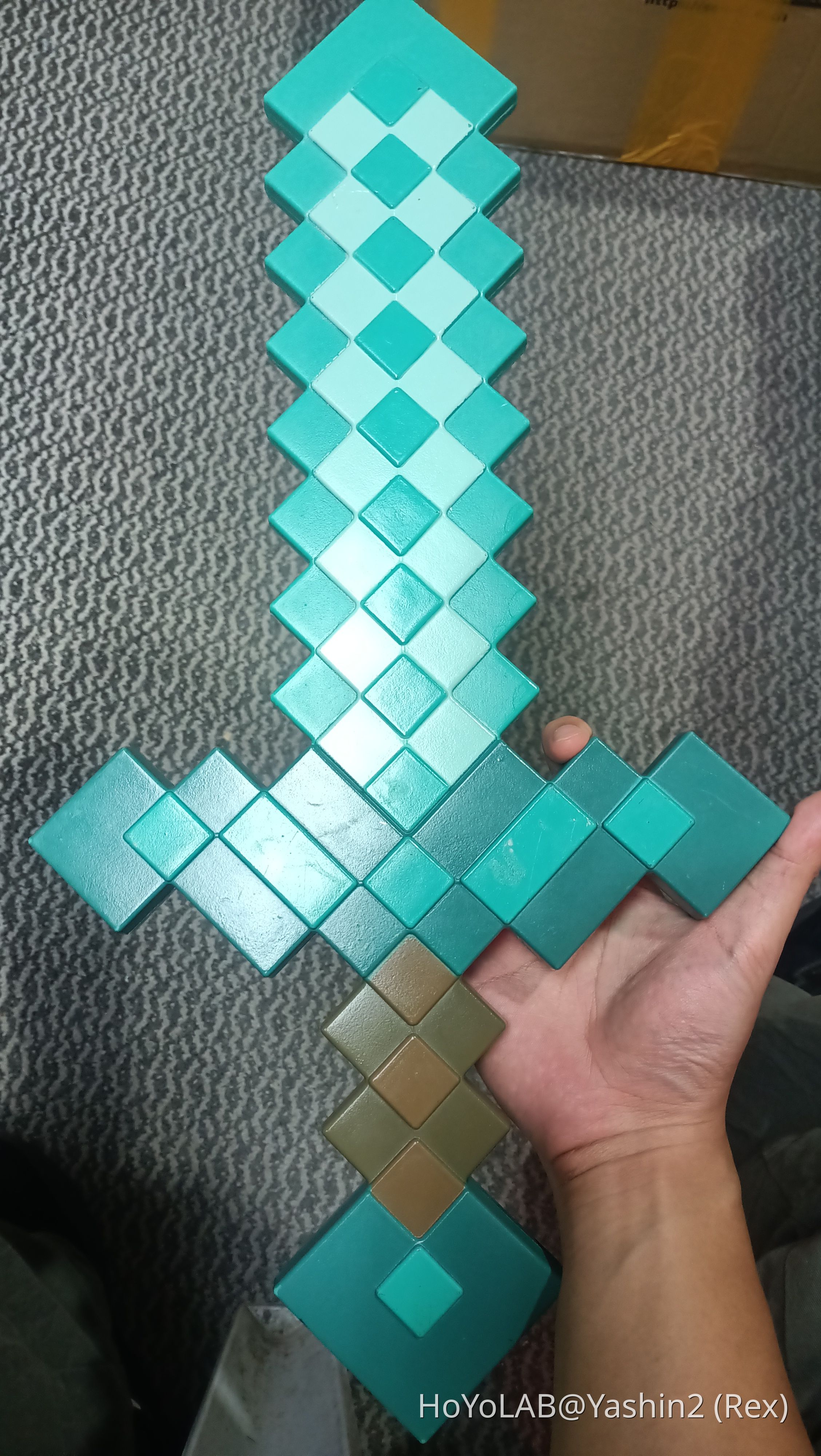 My colleague gave me this diamond sword 😂 | HoYoLAB