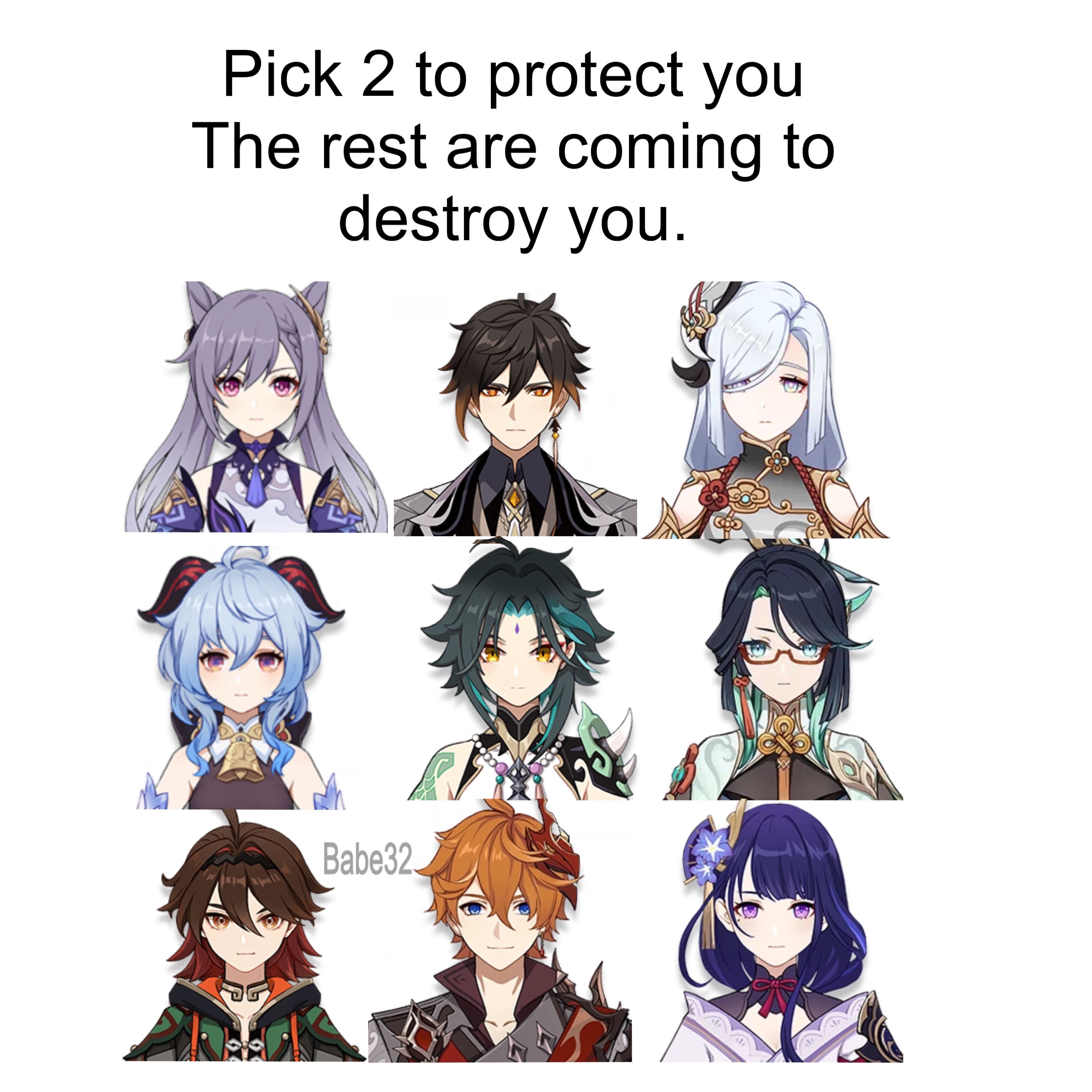 Pick wisely part2 Genshin Impact | HoYoLAB