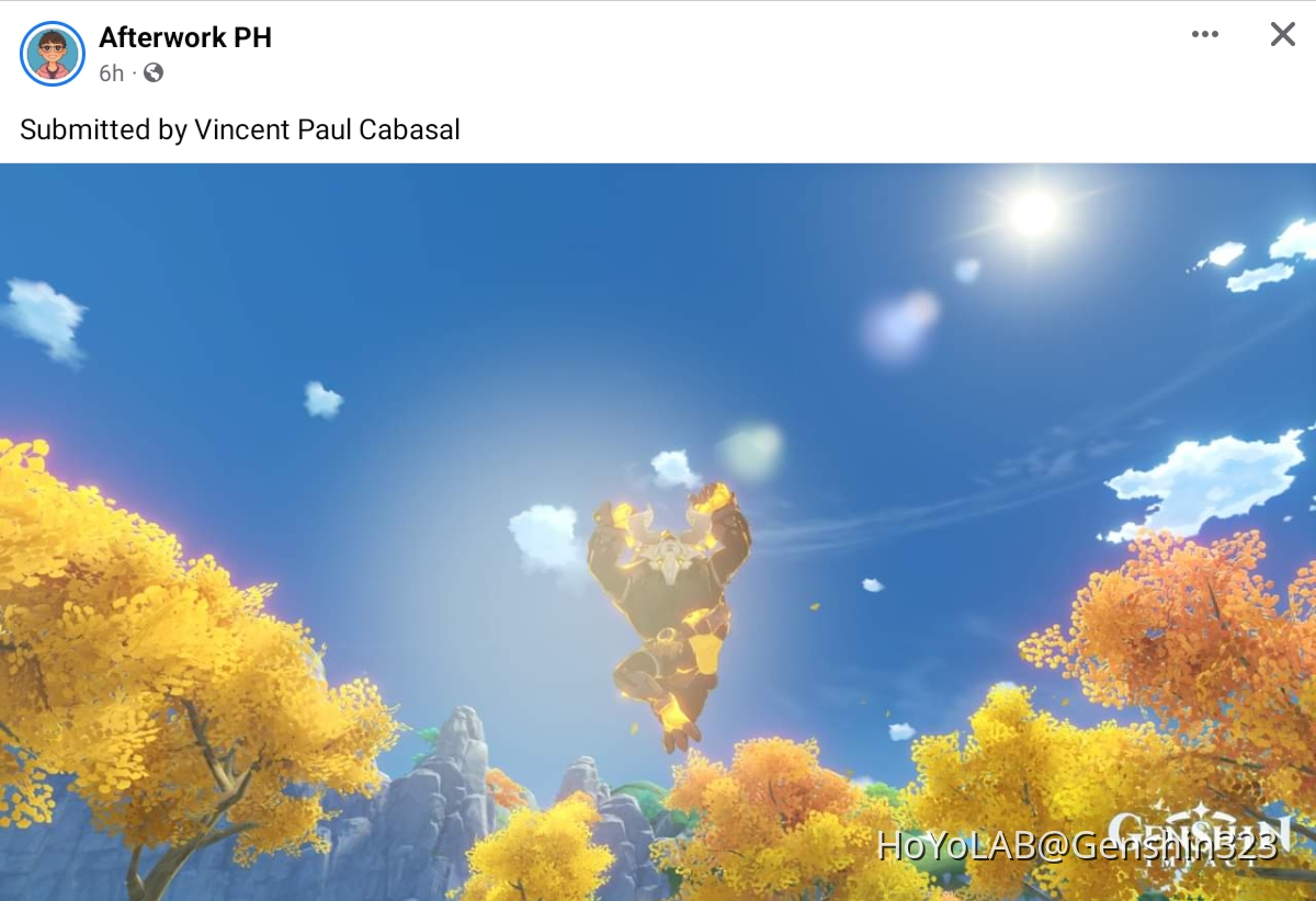 Lawachurl in the mid-air. Genshin Impact | HoYoLAB