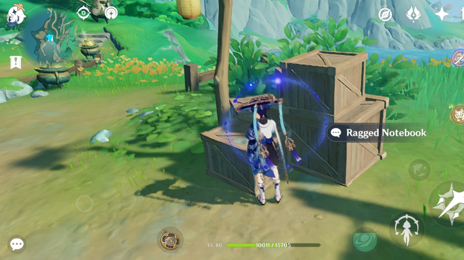 Ragged notebook in Mt. Mingyuan Genshin Impact | HoYoLAB