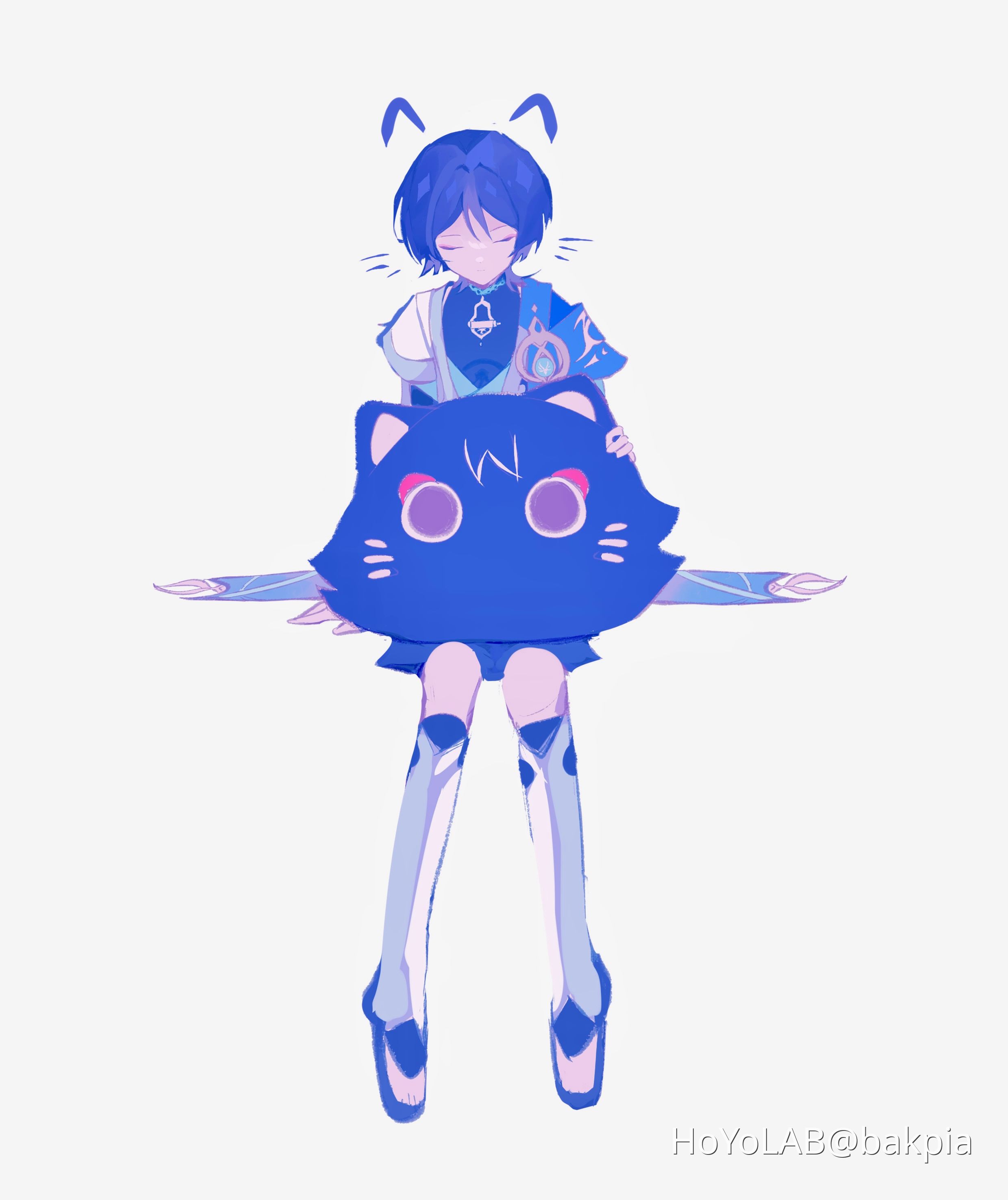 Cat Day Wanderer fanart Genshin Impact | HoYoLAB