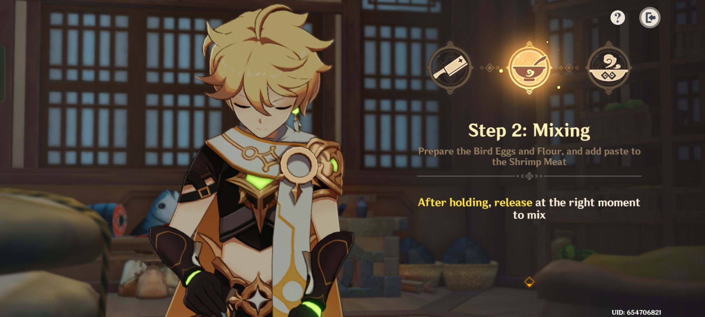 For the First time we can see how does he cook..... Genshin Impact ...