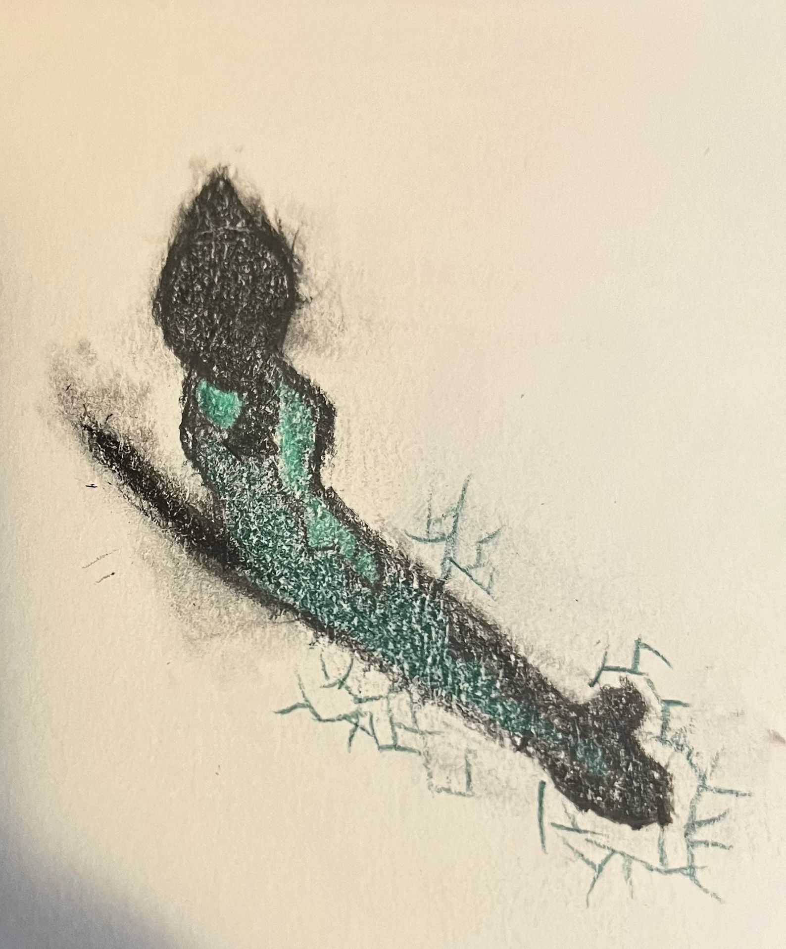 My HSR OCs Quantum arm, and his Quantum exposed chest. What do y’all ...