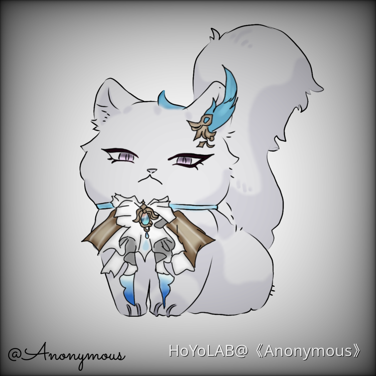 Monsieur Neuvillette...as a cat Genshin Impact | HoYoLAB