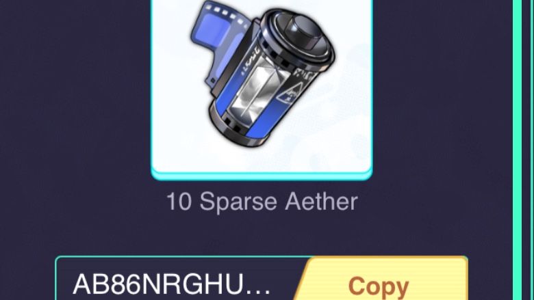 Free Code for Sparse Aether Honkai: Star Rail | HoYoLAB