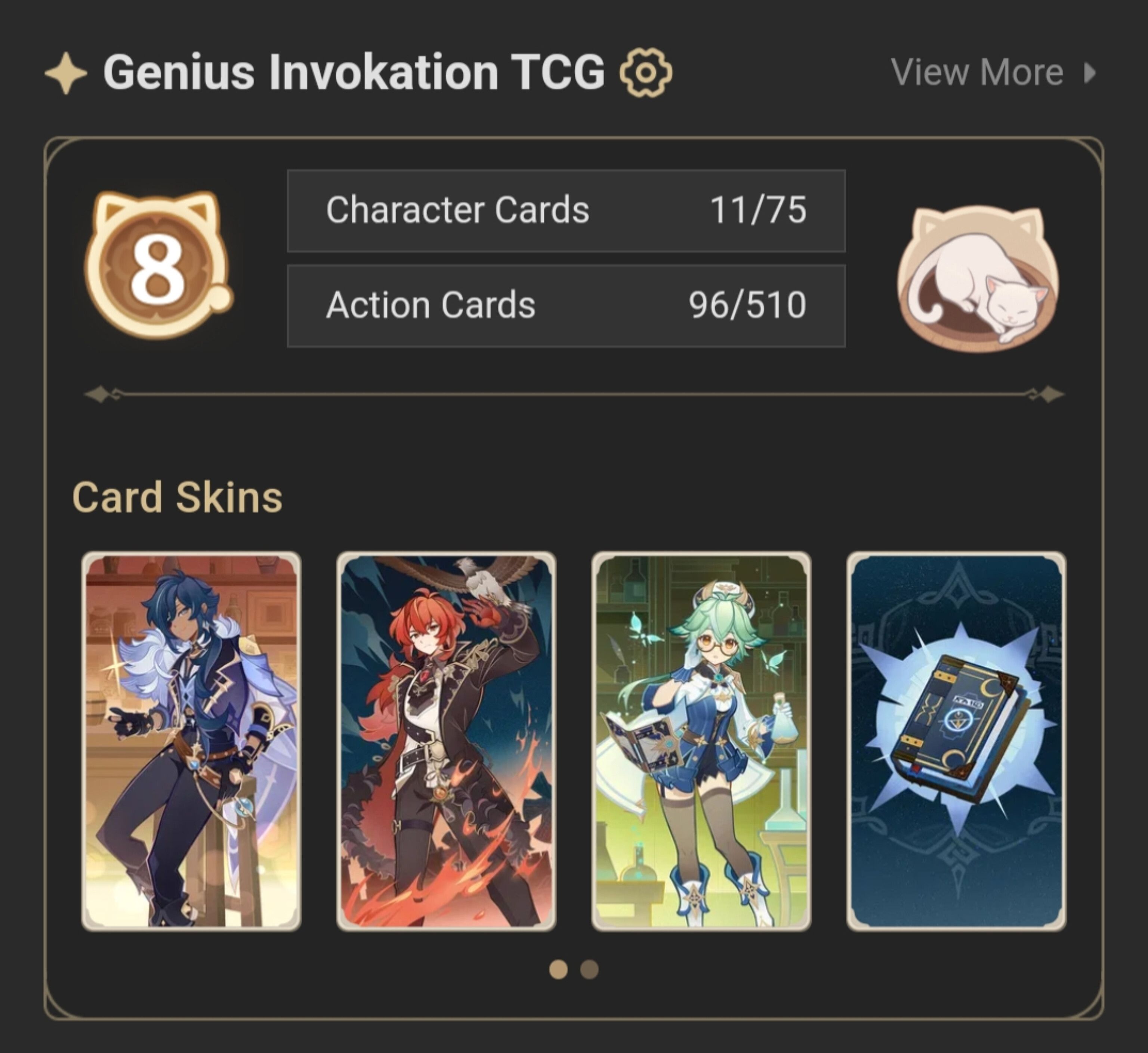 genius invokation progress Genshin Impact | HoYoLAB