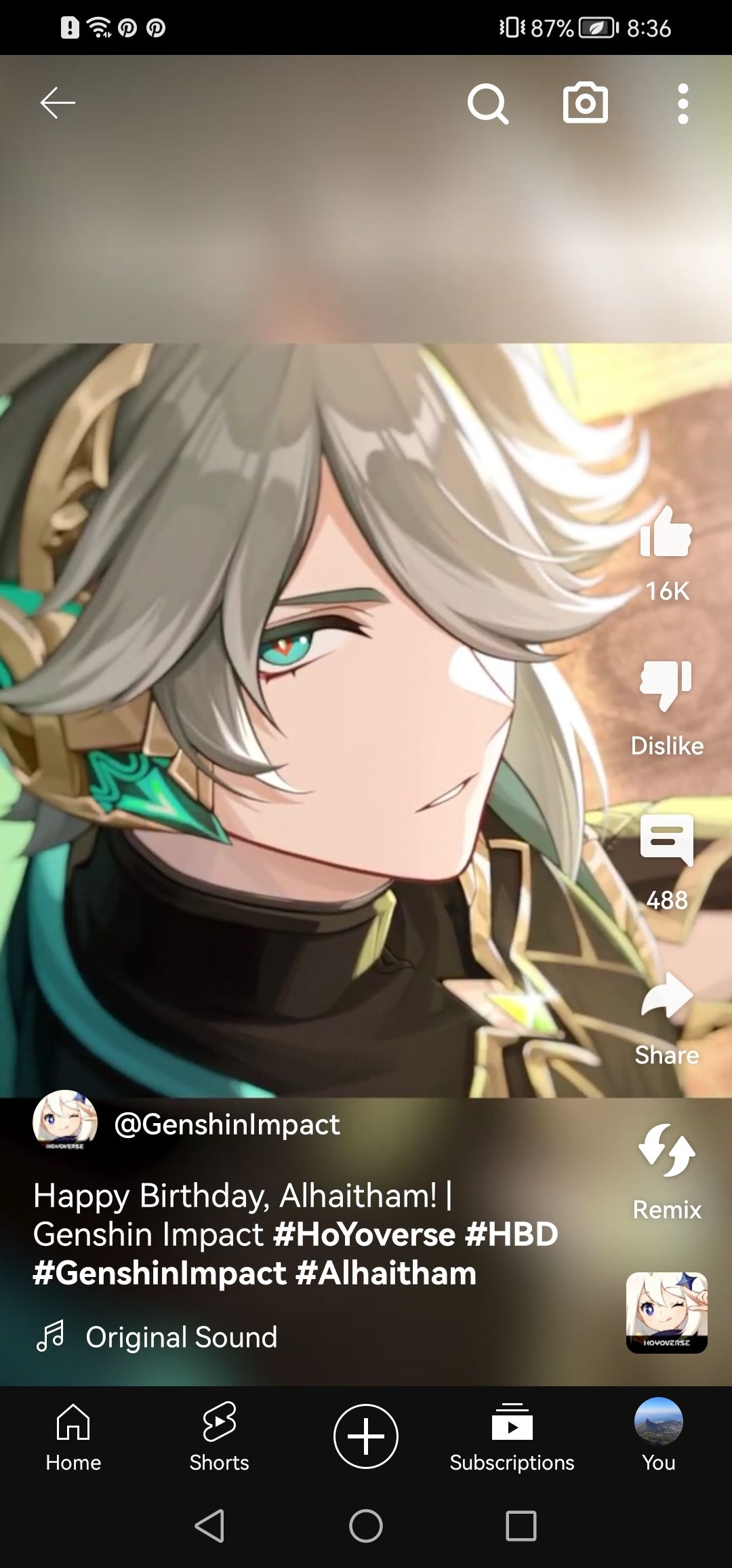 Why is he staring like that- Genshin Impact | HoYoLAB