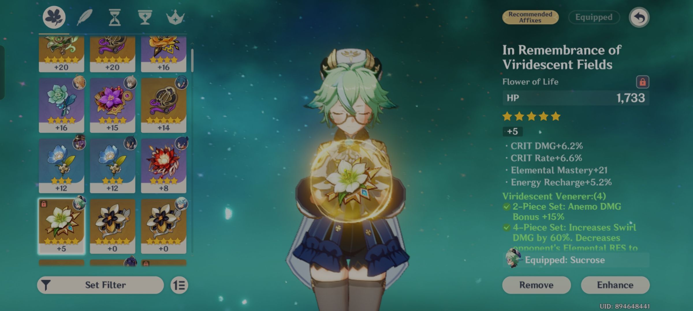 lucky anemo artifact 🗿 Genshin Impact | HoYoLAB