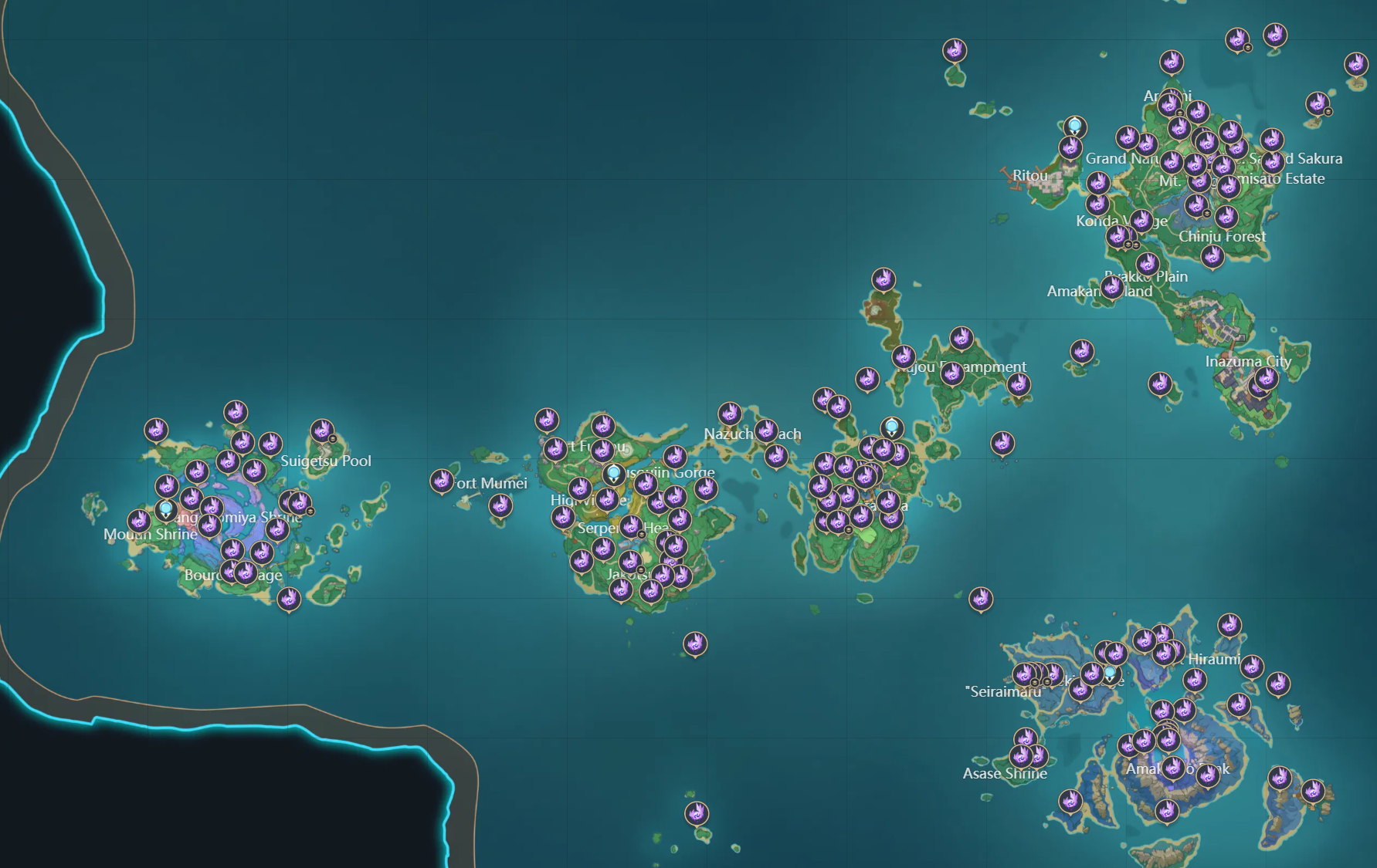 Electroculus Locations Genshin Impact | HoYoLAB