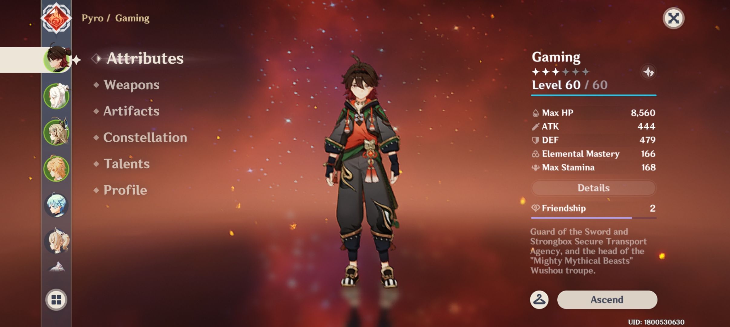 Is unlocking 3 gaming constellations and level 60 withina week of ...