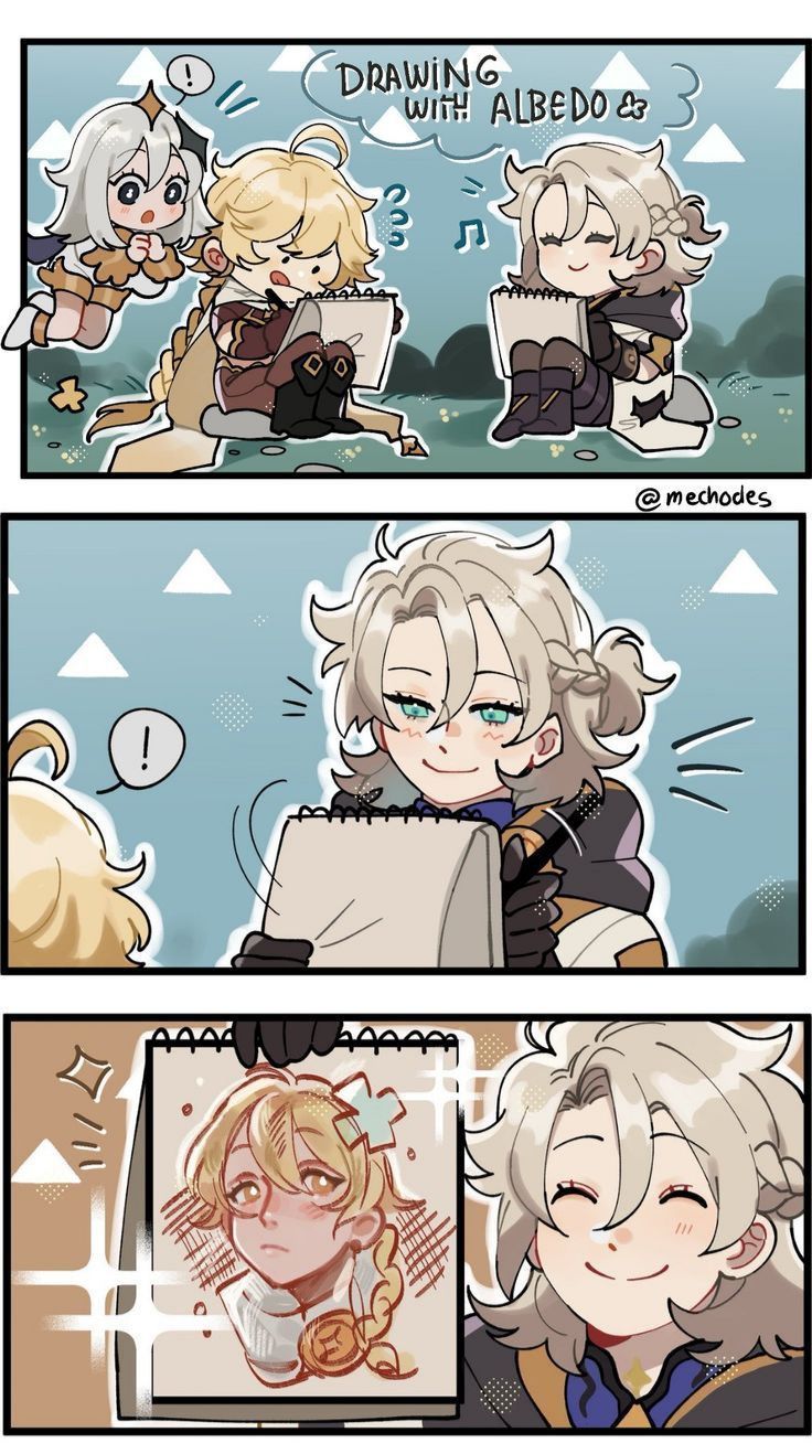 poor albedo... Genshin Impact | HoYoLAB