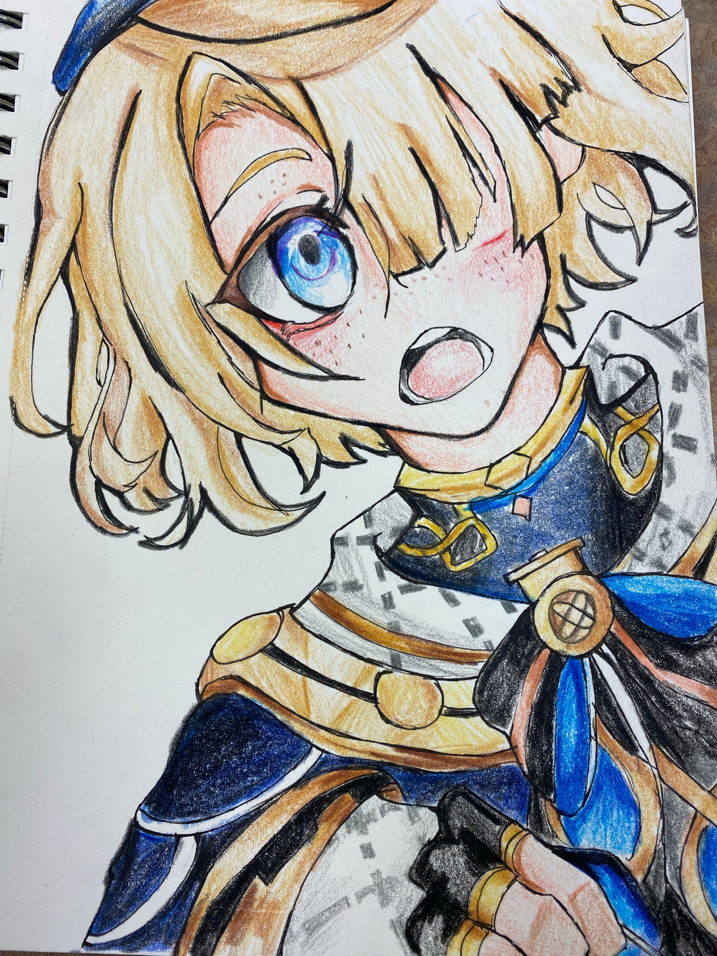 Freminet Drawing Genshin Impact | HoYoLAB