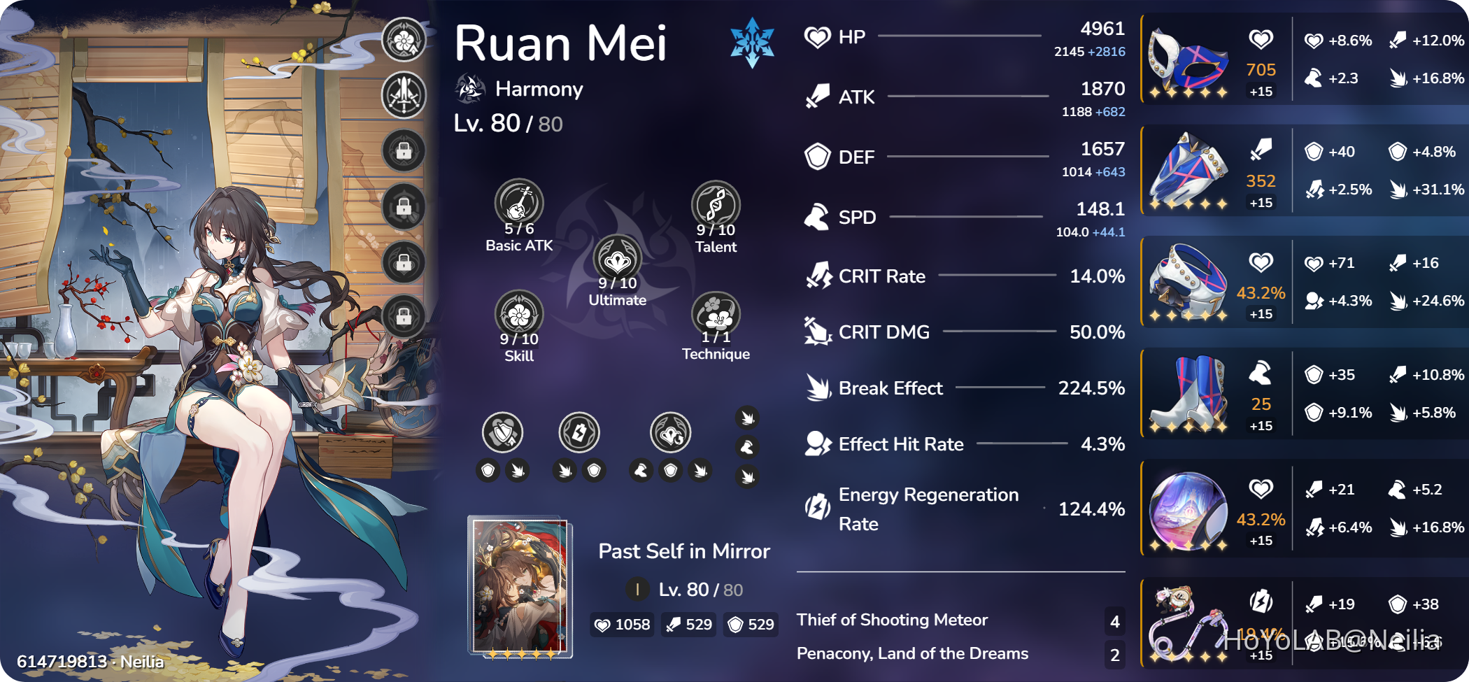 Ruan Mei Build Showcase Honkai: Star Rail | HoYoLAB