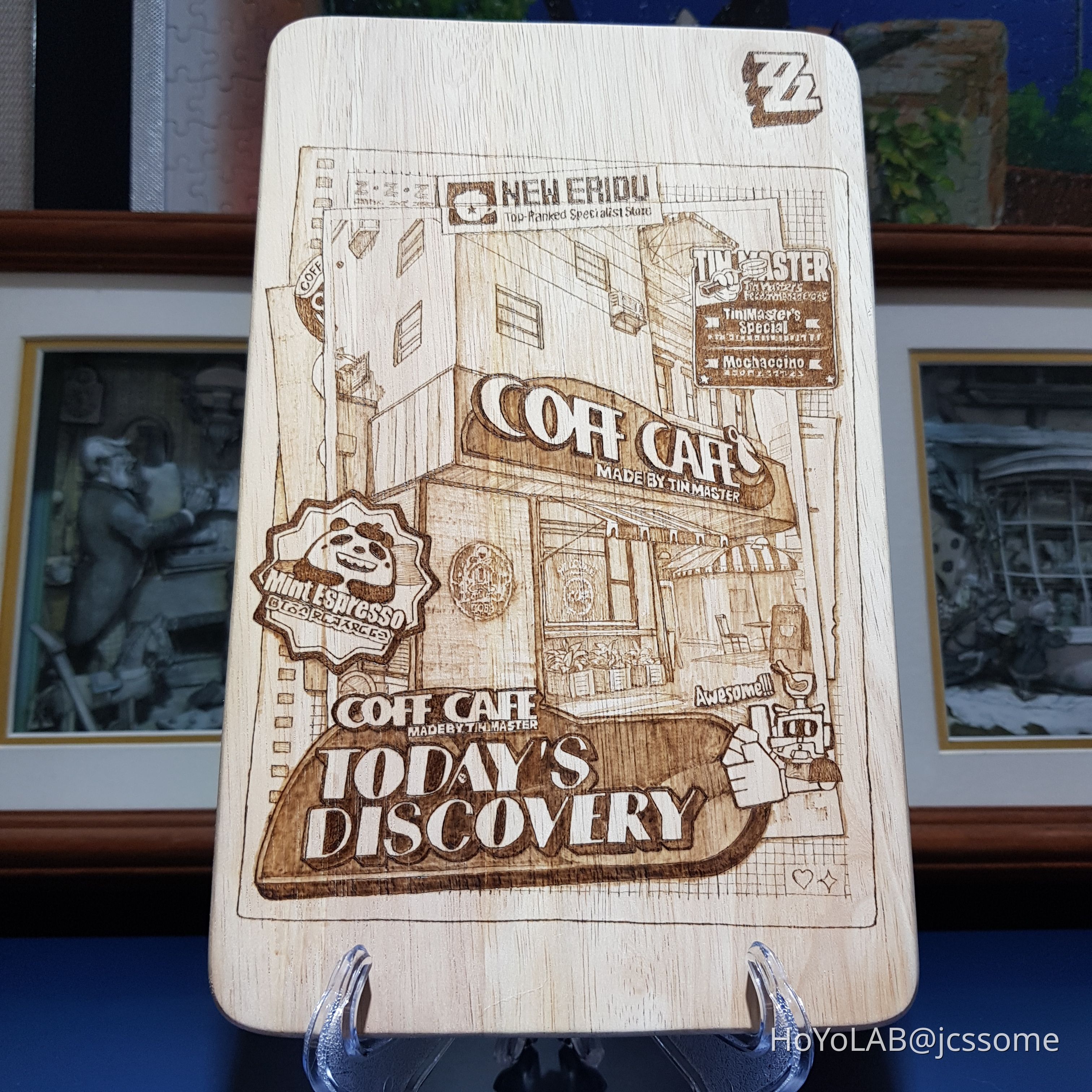 (woodburning) COFF CAFE Zenless Zone Zero | HoYoLAB