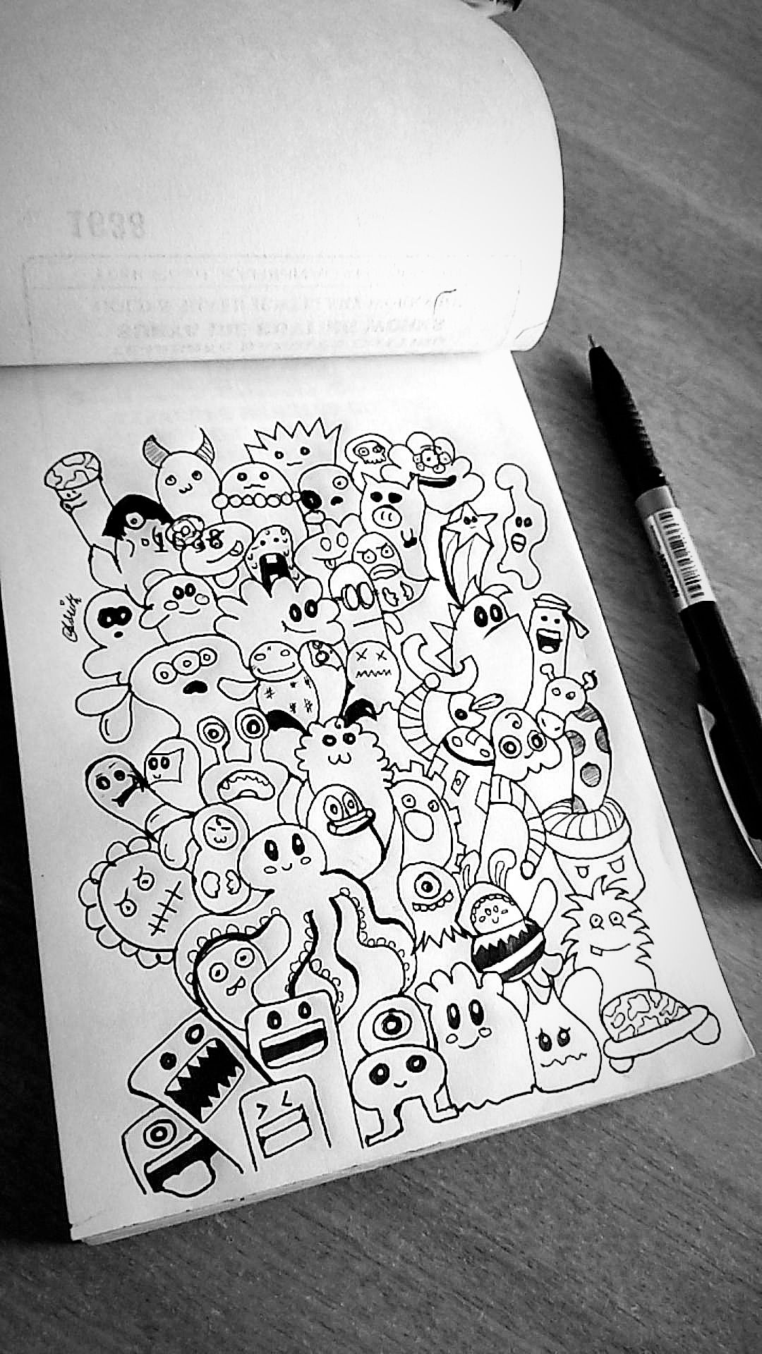 DOODLE | Creative ART | CARTOONS | 2 years back | HoYoLAB