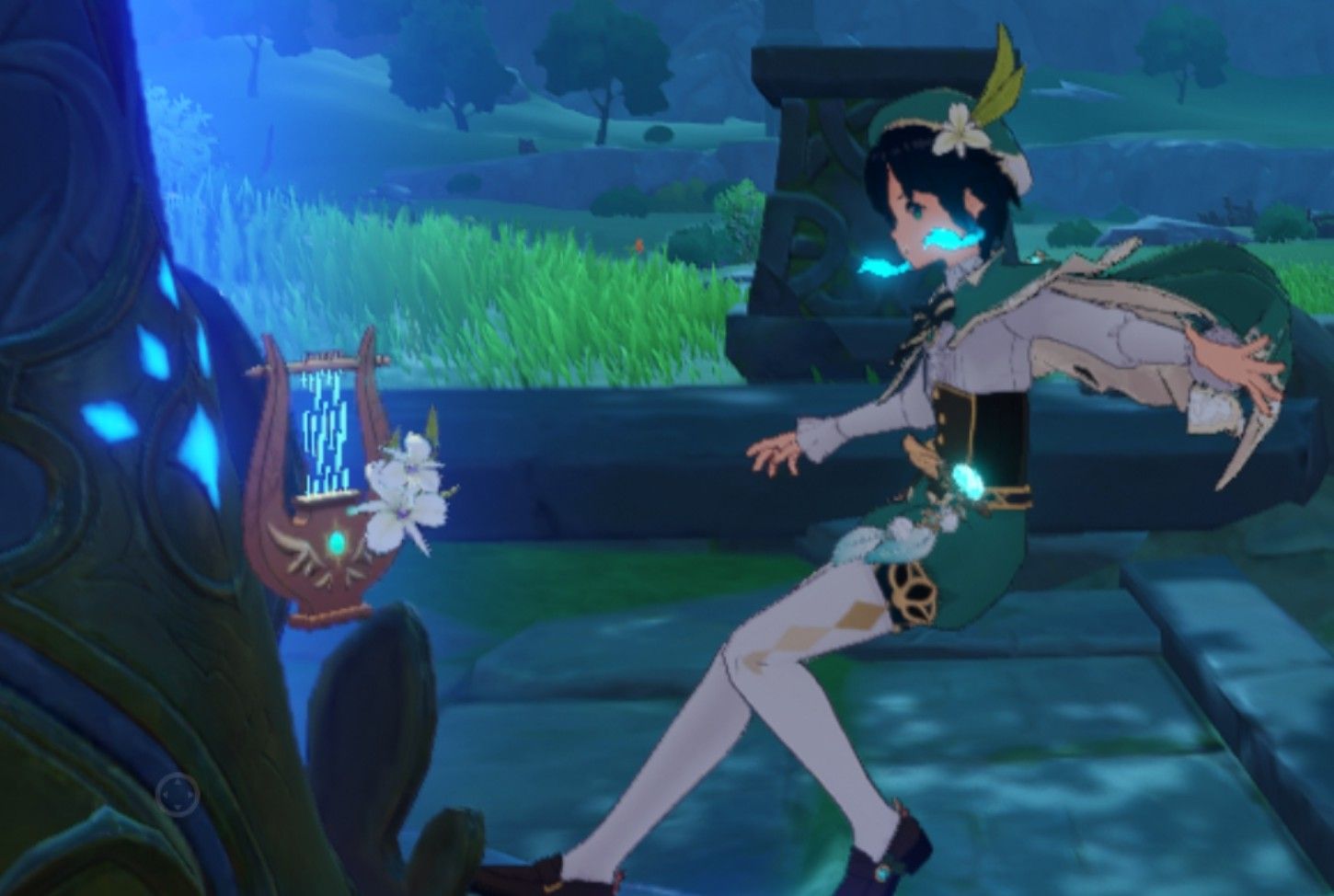 Venti and his lyre Genshin Impact | HoYoLAB