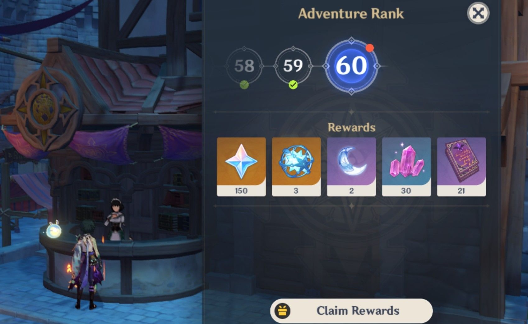 Proud to become a member of the AR 60 squad Genshin Impact | HoYoLAB