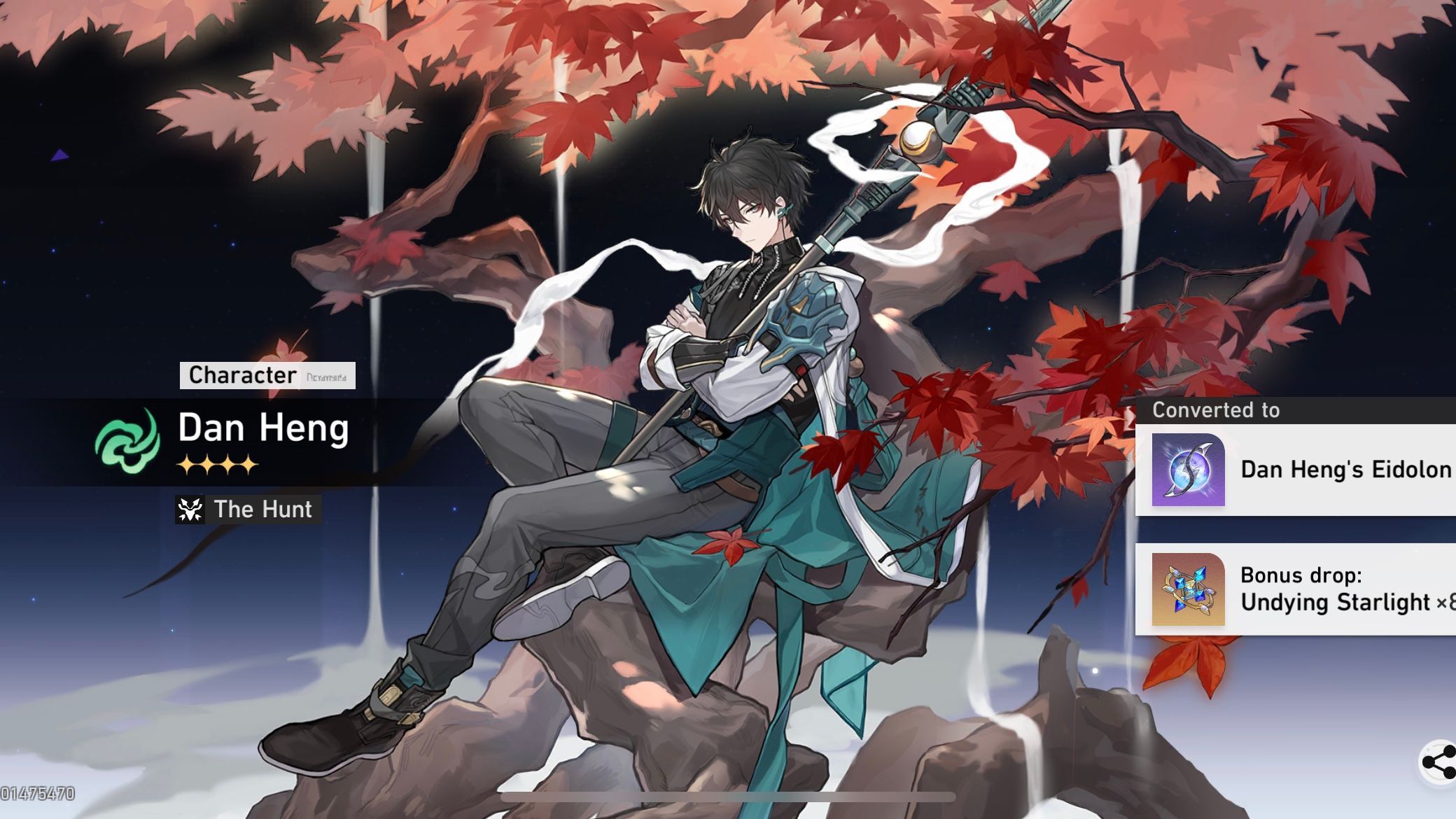 Hmm…I’m drawing for the Dan heng banner… and it pop out the Normal one ...